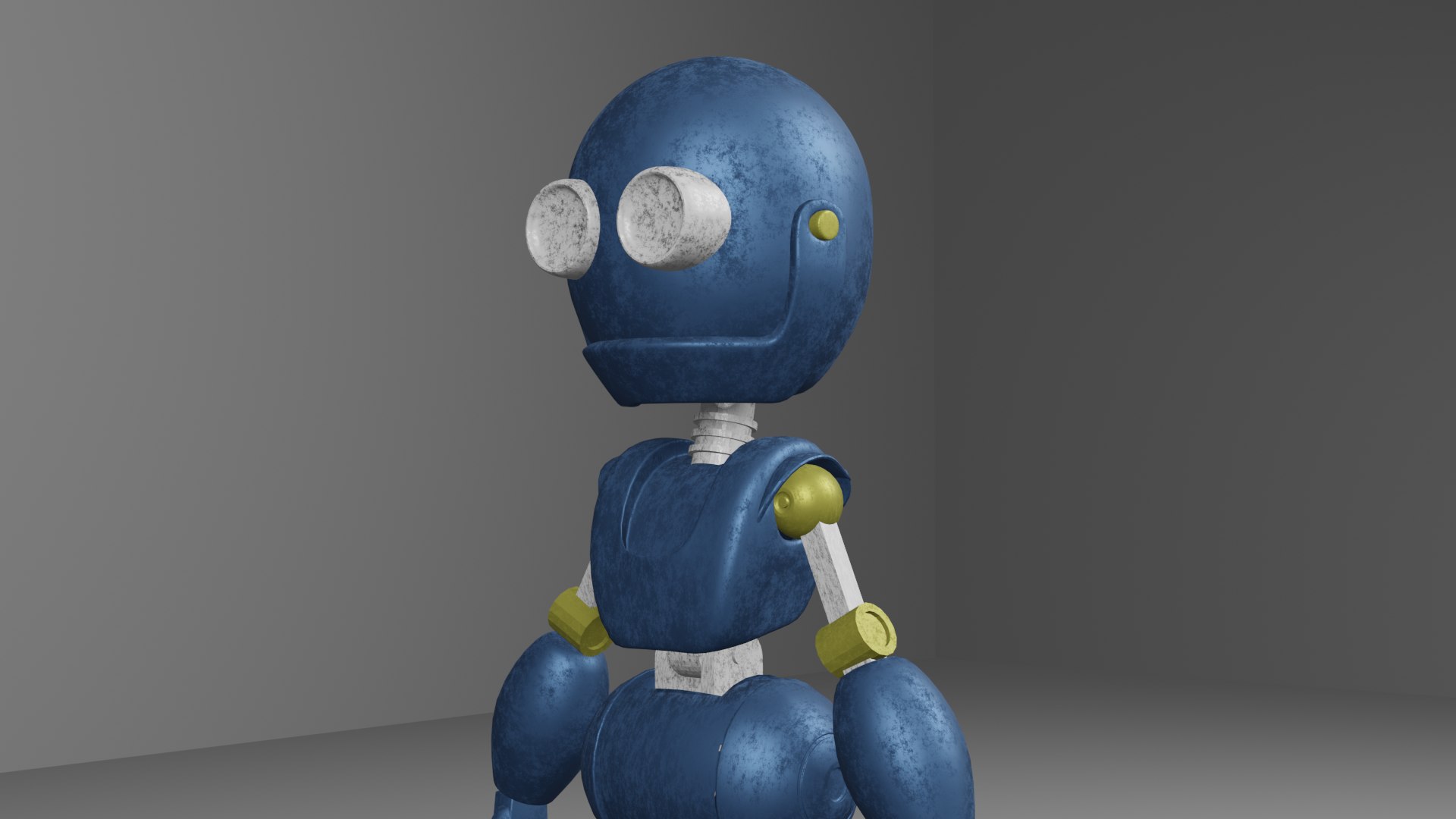 Old Robo 3D Model - TurboSquid 2049306