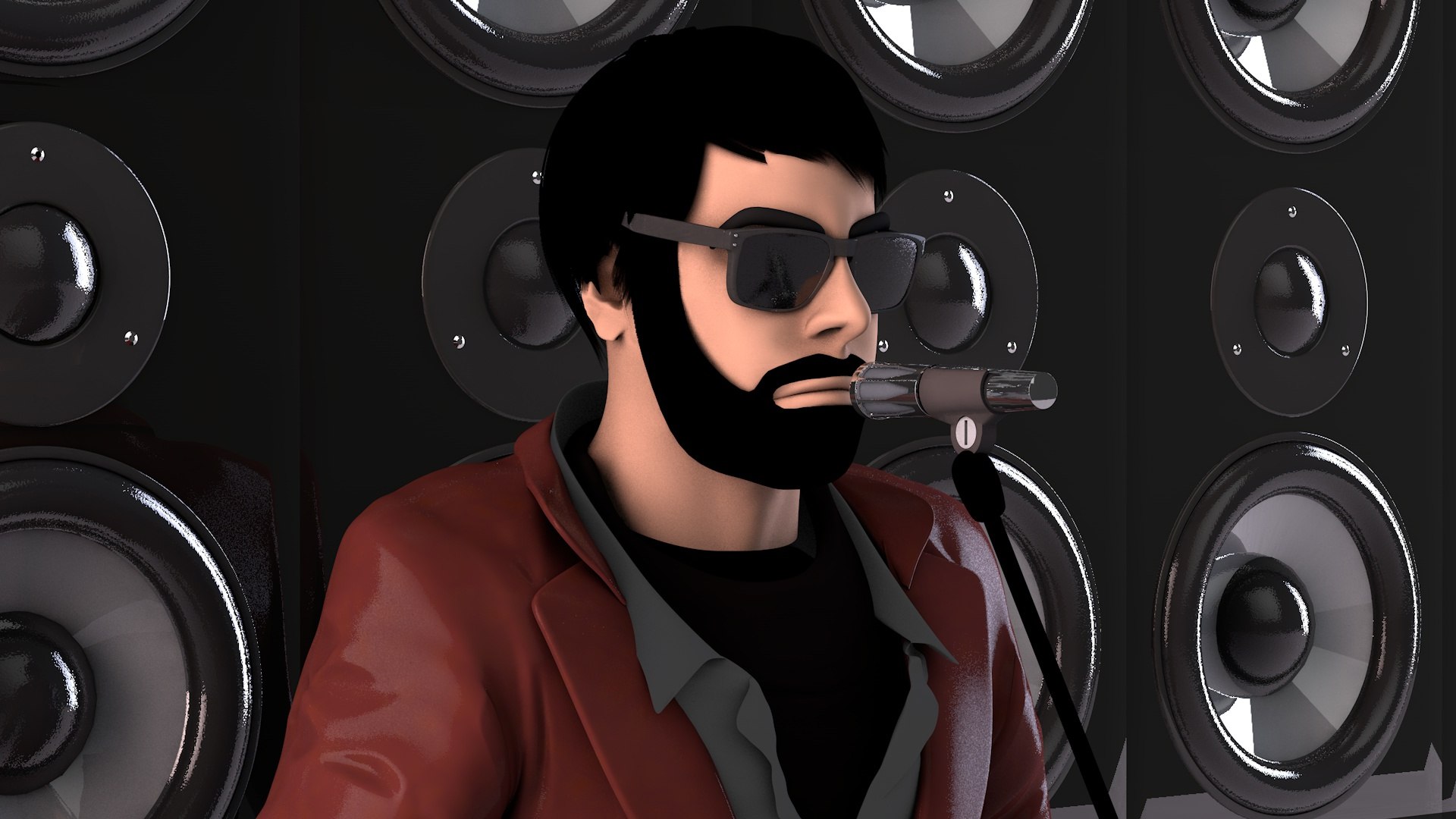 3D Musician Model - TurboSquid 2107016