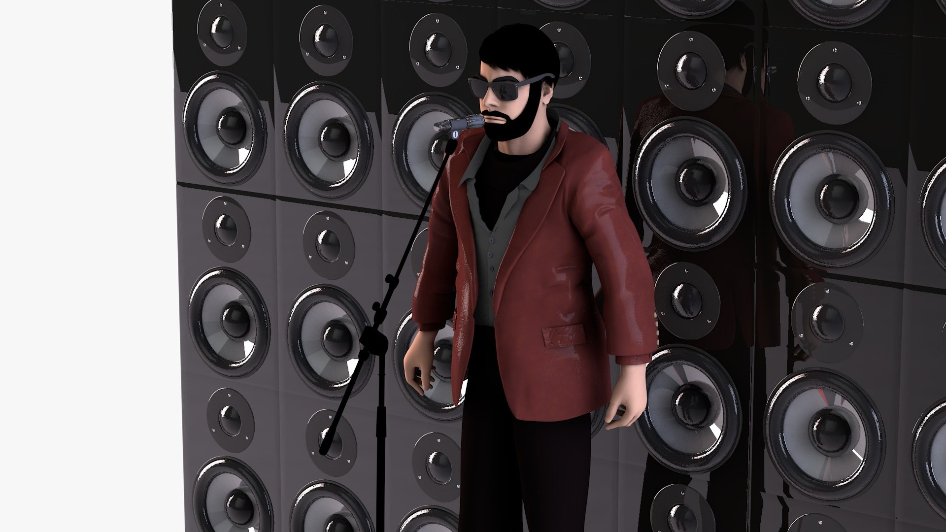 3D Musician Model - TurboSquid 2107016