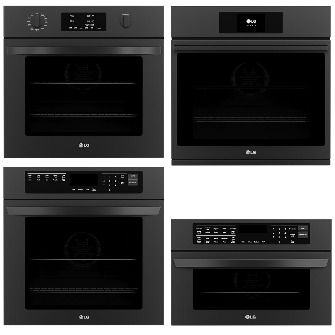 LG Ovens 3D Model - TurboSquid 2021407