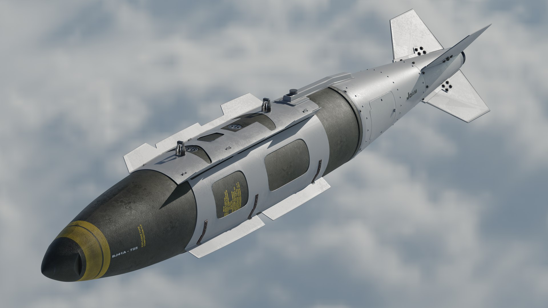 GBU-31 V 1B Mk-84 JDAM 3D Model - TurboSquid 2151163