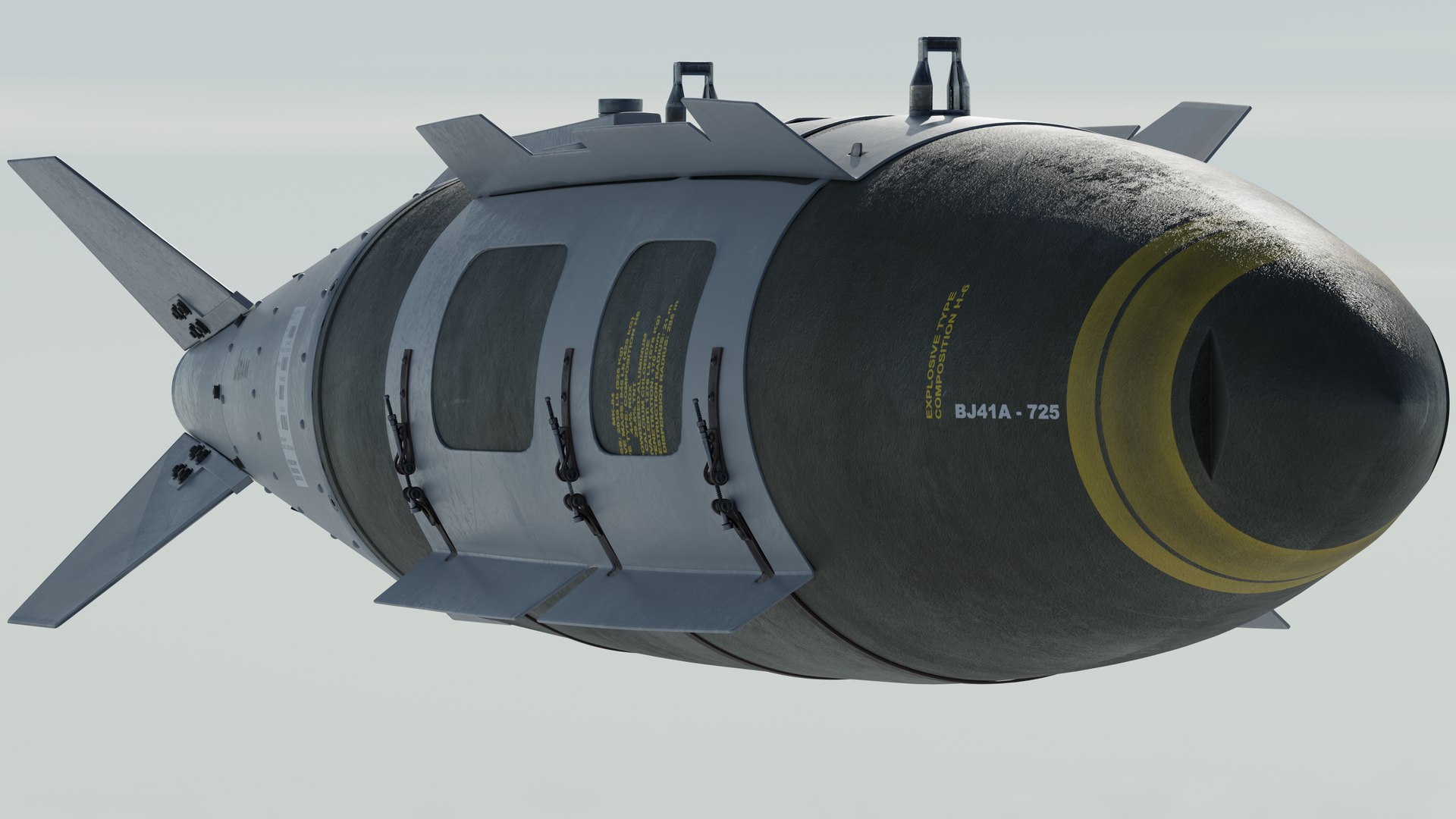 GBU-31 V 1B Mk-84 JDAM 3D Model - TurboSquid 2151163