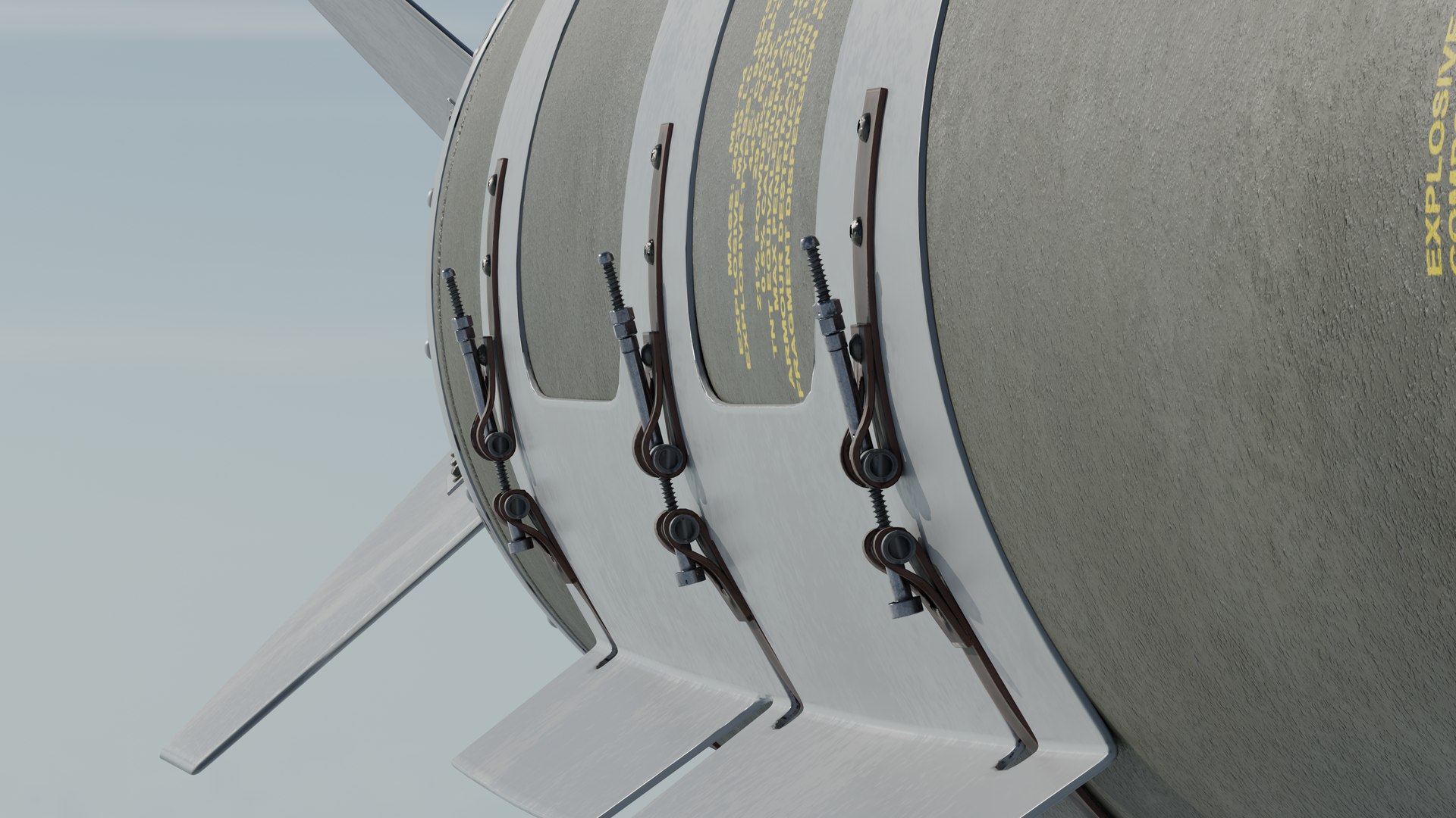 GBU-31 V 1B Mk-84 JDAM 3D Model - TurboSquid 2151163