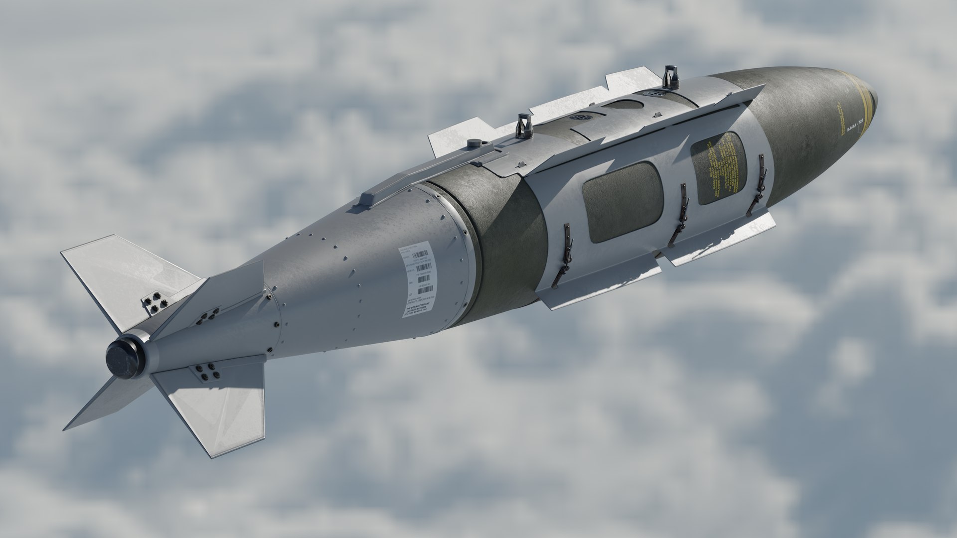 GBU-31 V 1B Mk-84 JDAM 3D Model - TurboSquid 2151163