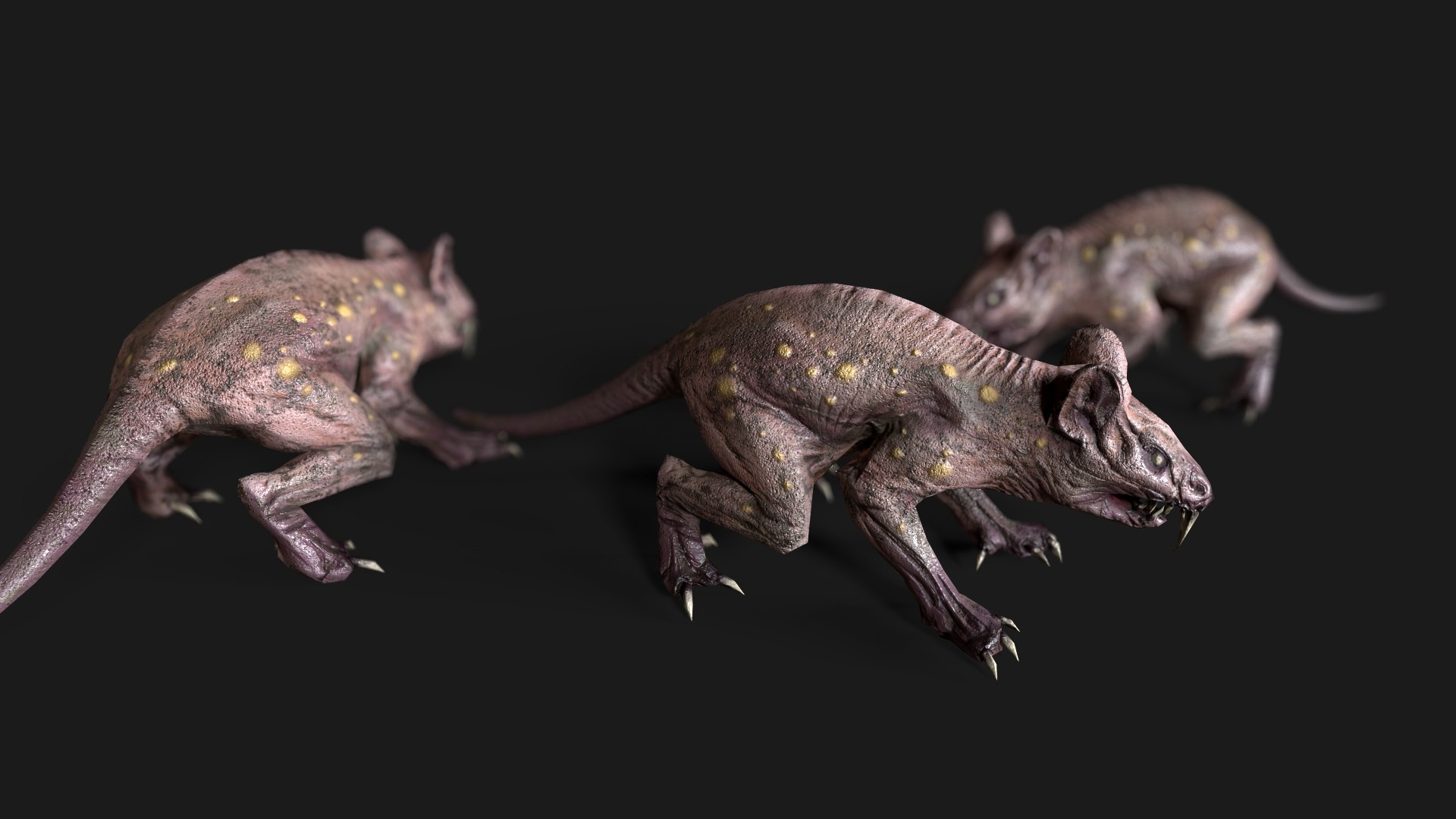 3D Model Corrupted Rat - 01 - TurboSquid 1858457