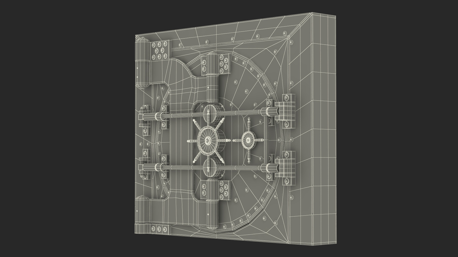 Steampunk Bank Vault Door 3D - TurboSquid 2098148