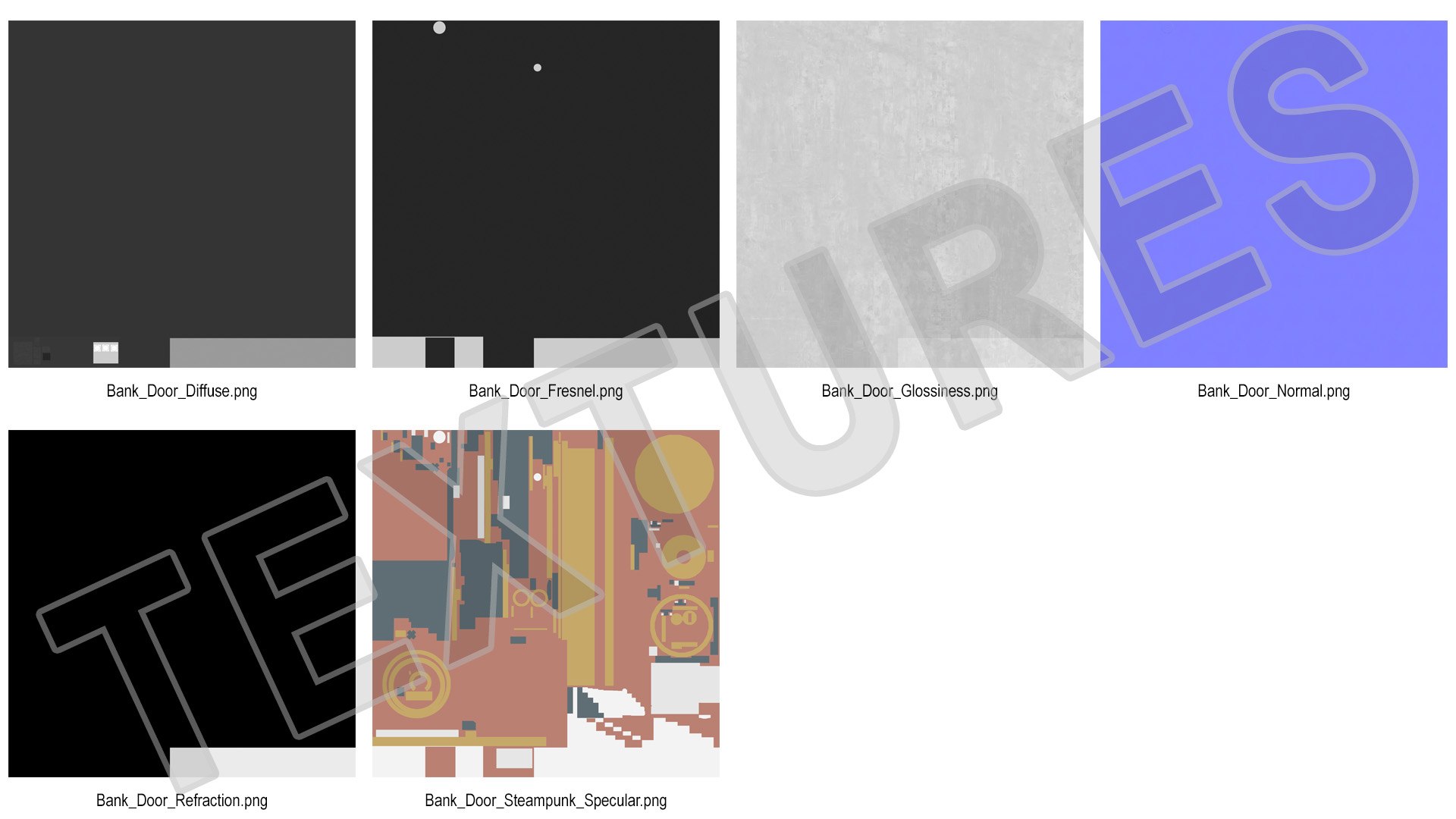 Steampunk Bank Vault Door 3D - TurboSquid 2098148