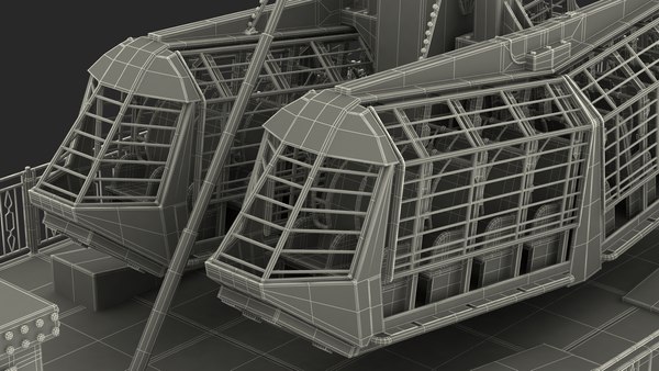 3D model Kamikaze Ranger Ride Attraction OFF - TurboSquid 1767138