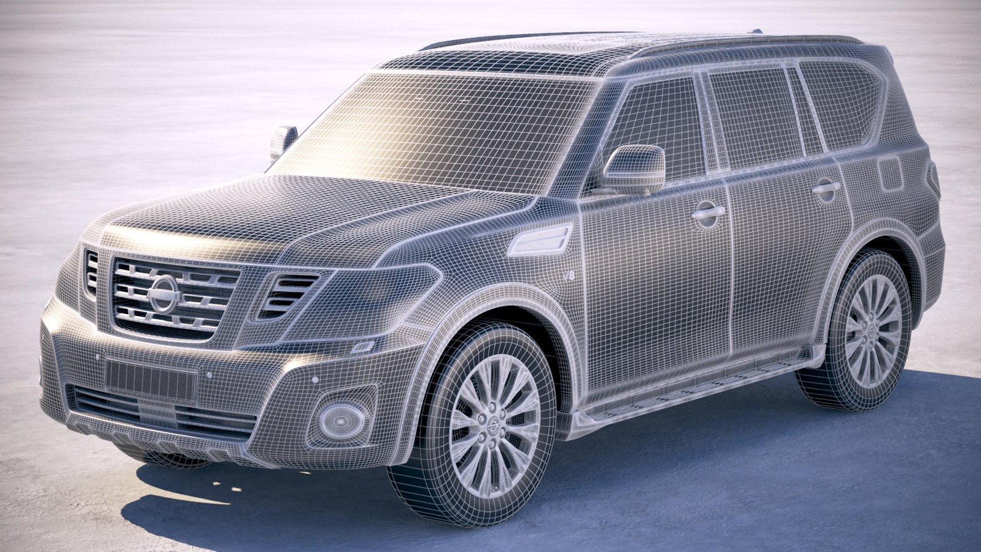 Nissan Patrol Y62 Model - TurboSquid 1454784