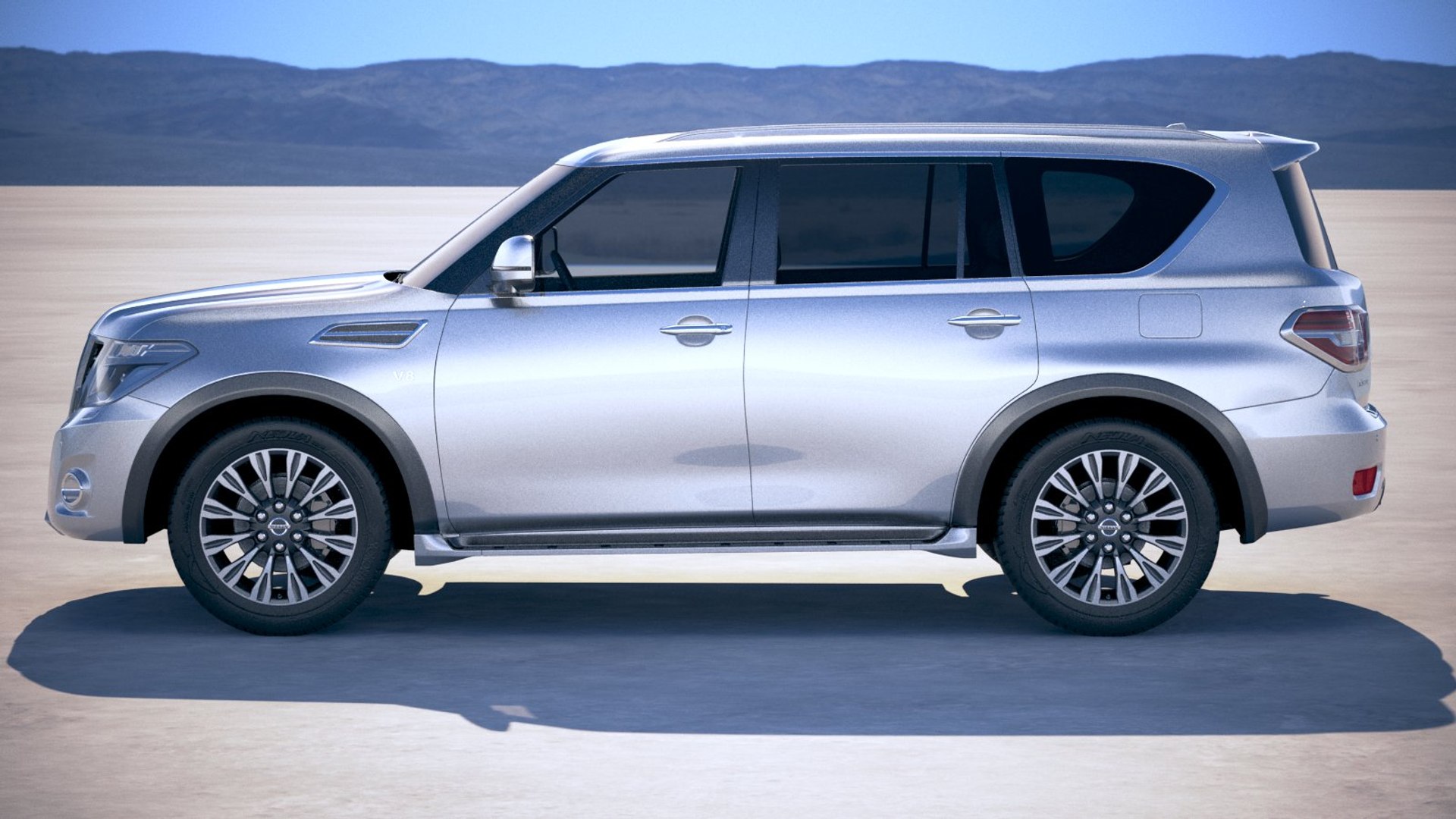 Nissan Patrol Y62 Model - TurboSquid 1454784