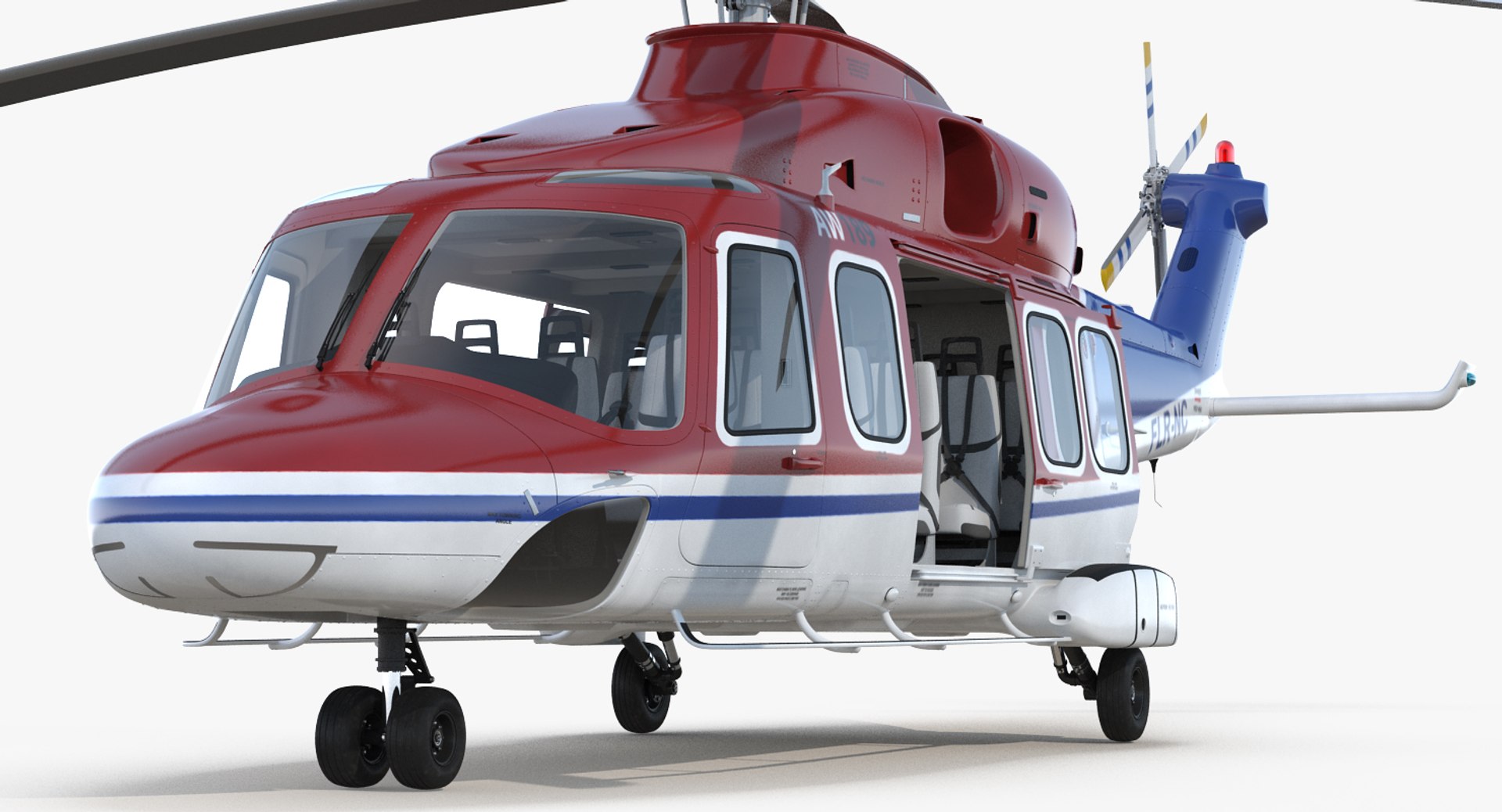 3D Agusta Westland Aw189 - TurboSquid 1222958