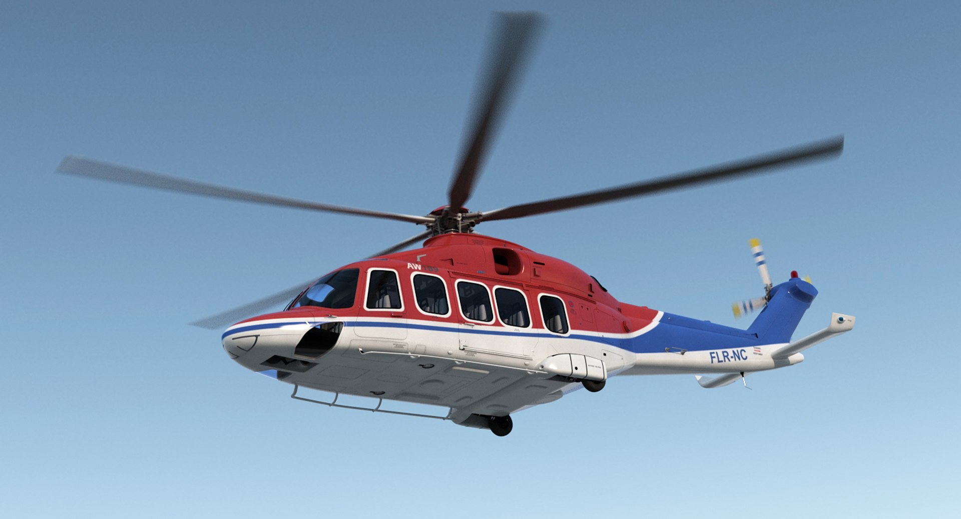 3D Agusta Westland Aw189 - TurboSquid 1222958