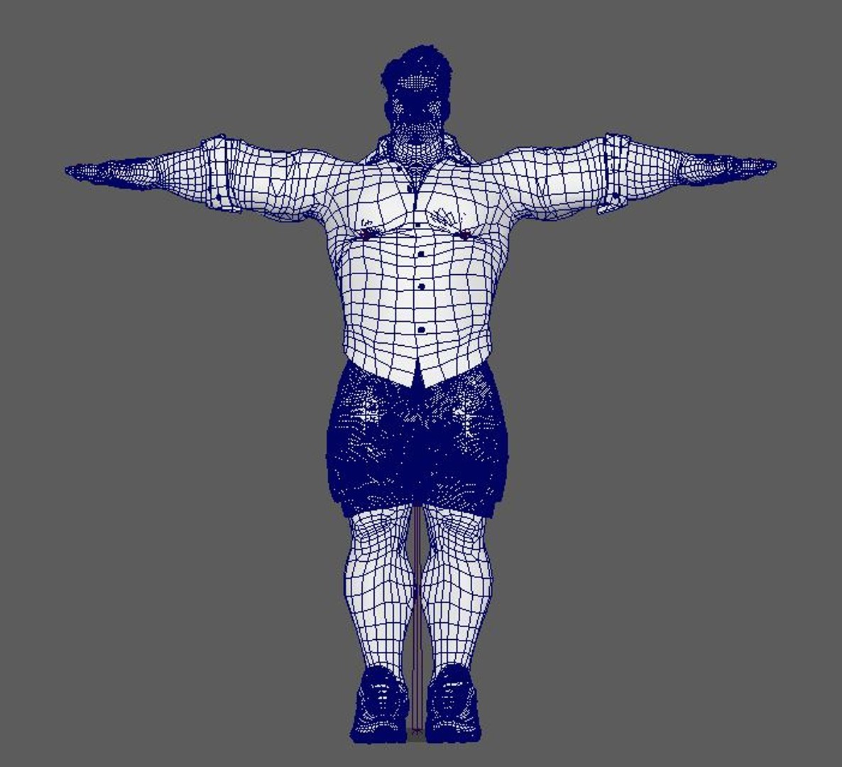 3D Overweight Man Character Ready For Game And Animation - TurboSquid ...