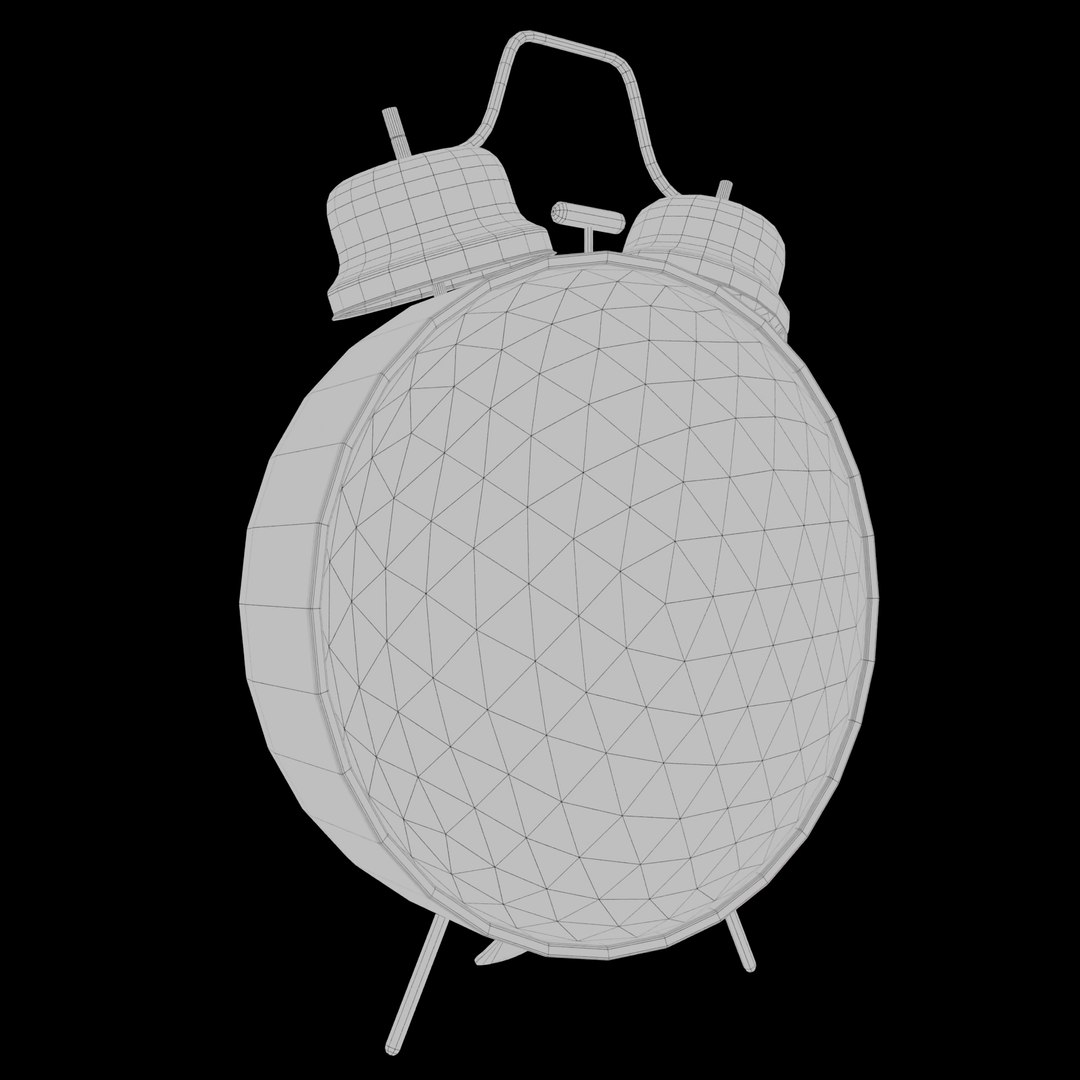 Vintage Clock 3D Model - TurboSquid 2260661