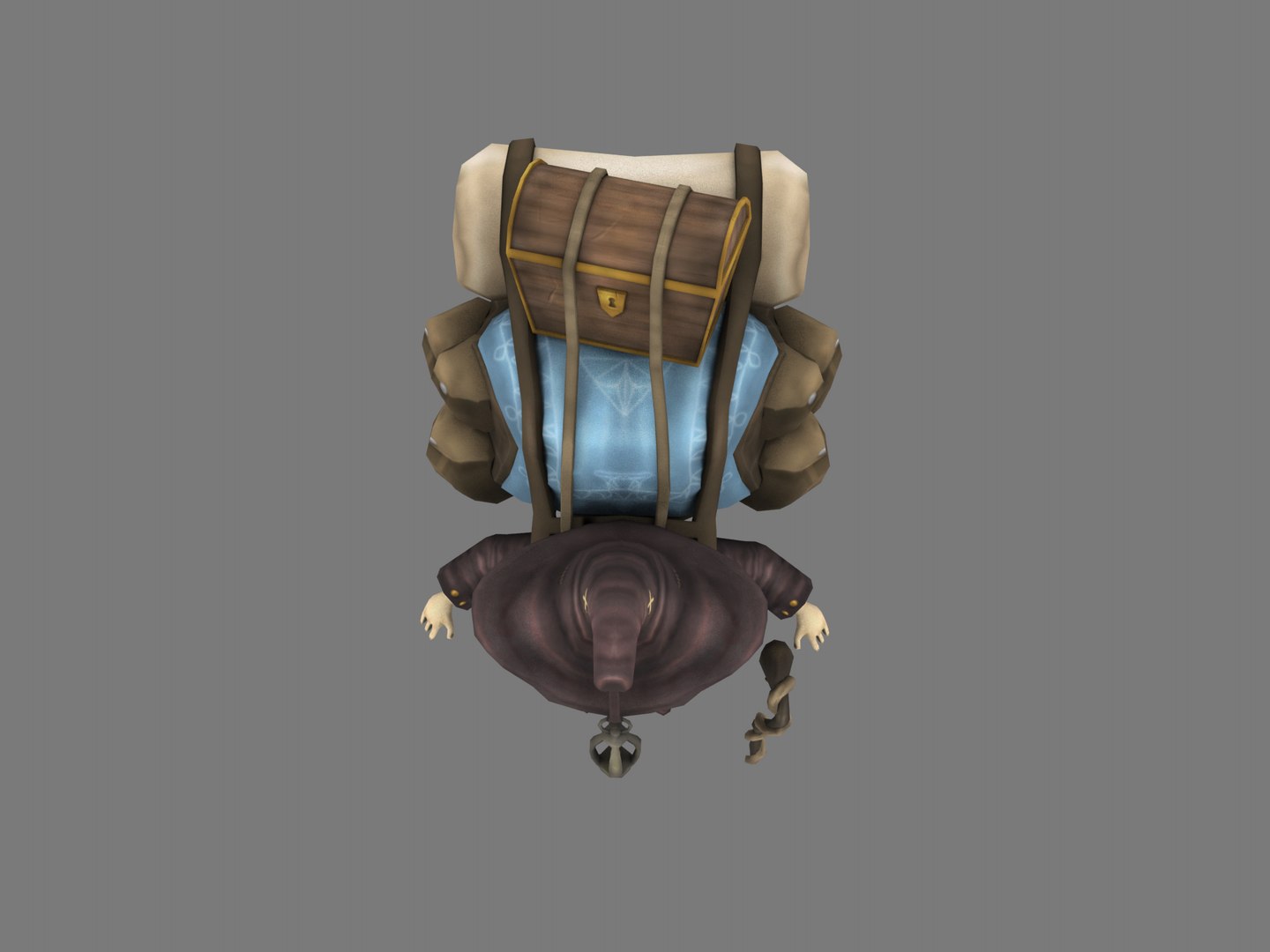 3D Model Old Traveler - TurboSquid 1385895