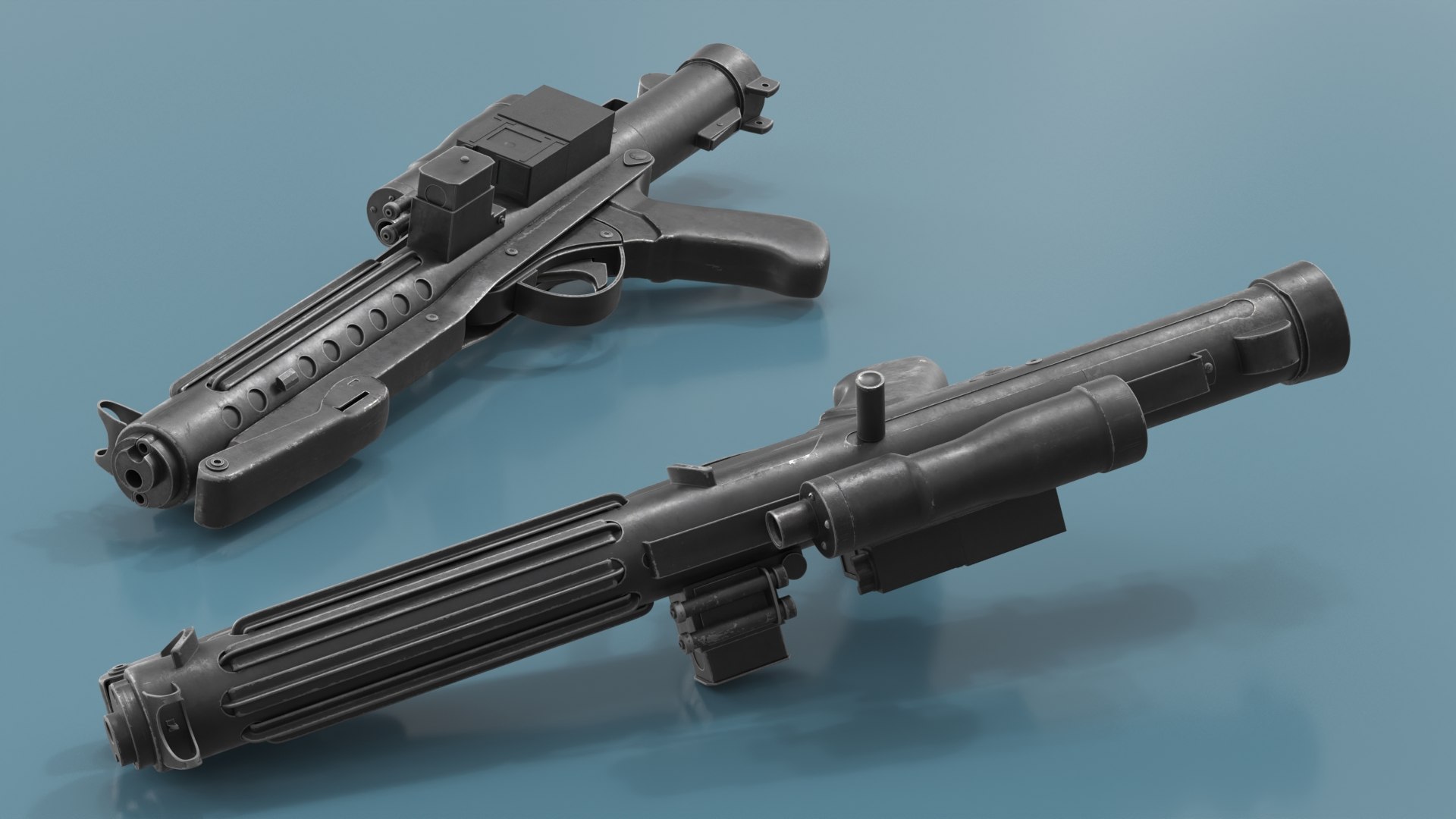 Star Wars Blaster E-11 3D Model - TurboSquid 2425110