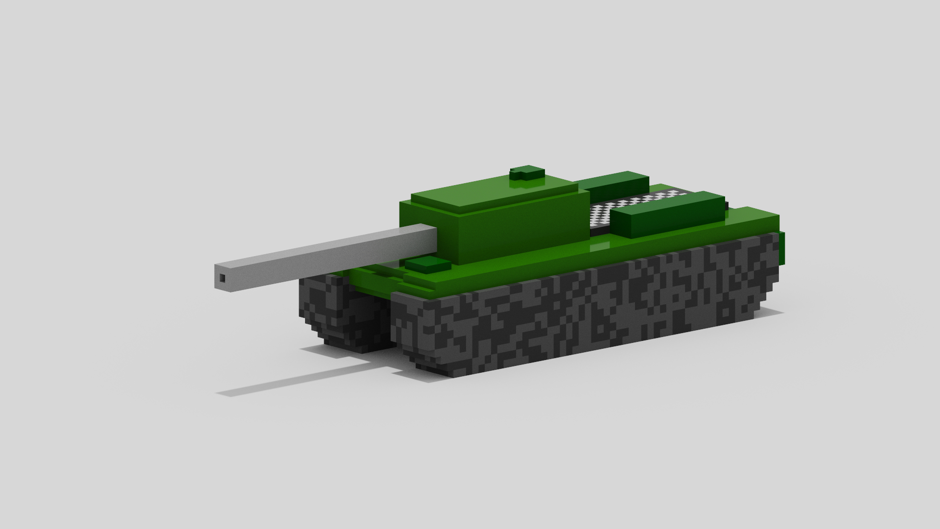 3D Voxel Tank - TurboSquid 2021057