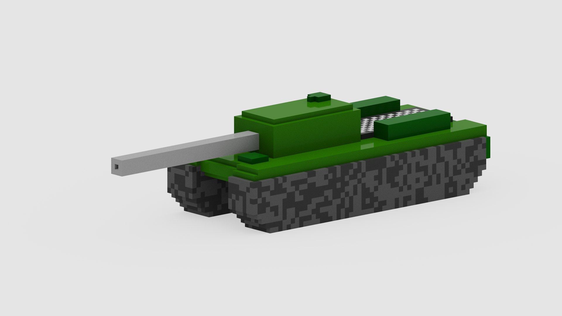 3D Voxel Tank - TurboSquid 2021057