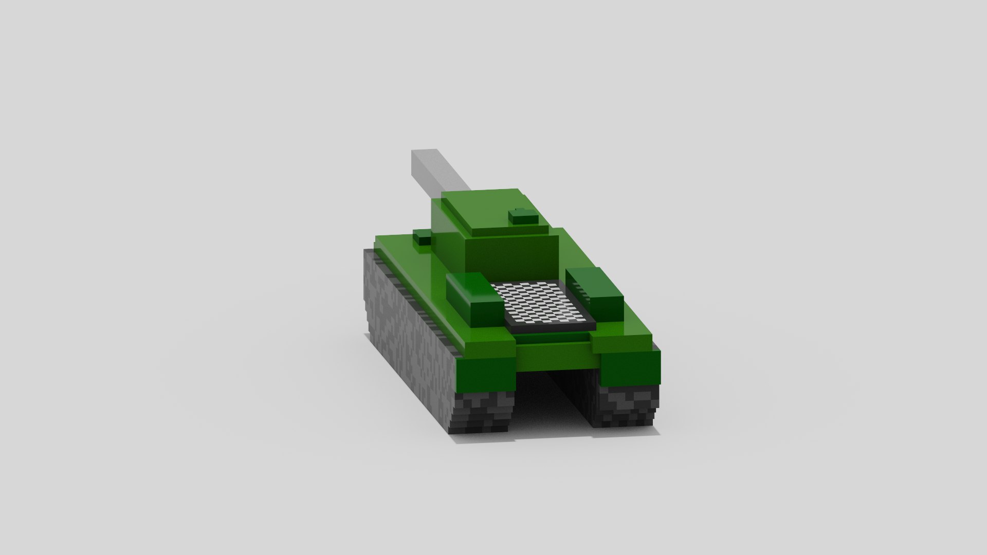3D Voxel Tank - TurboSquid 2021057
