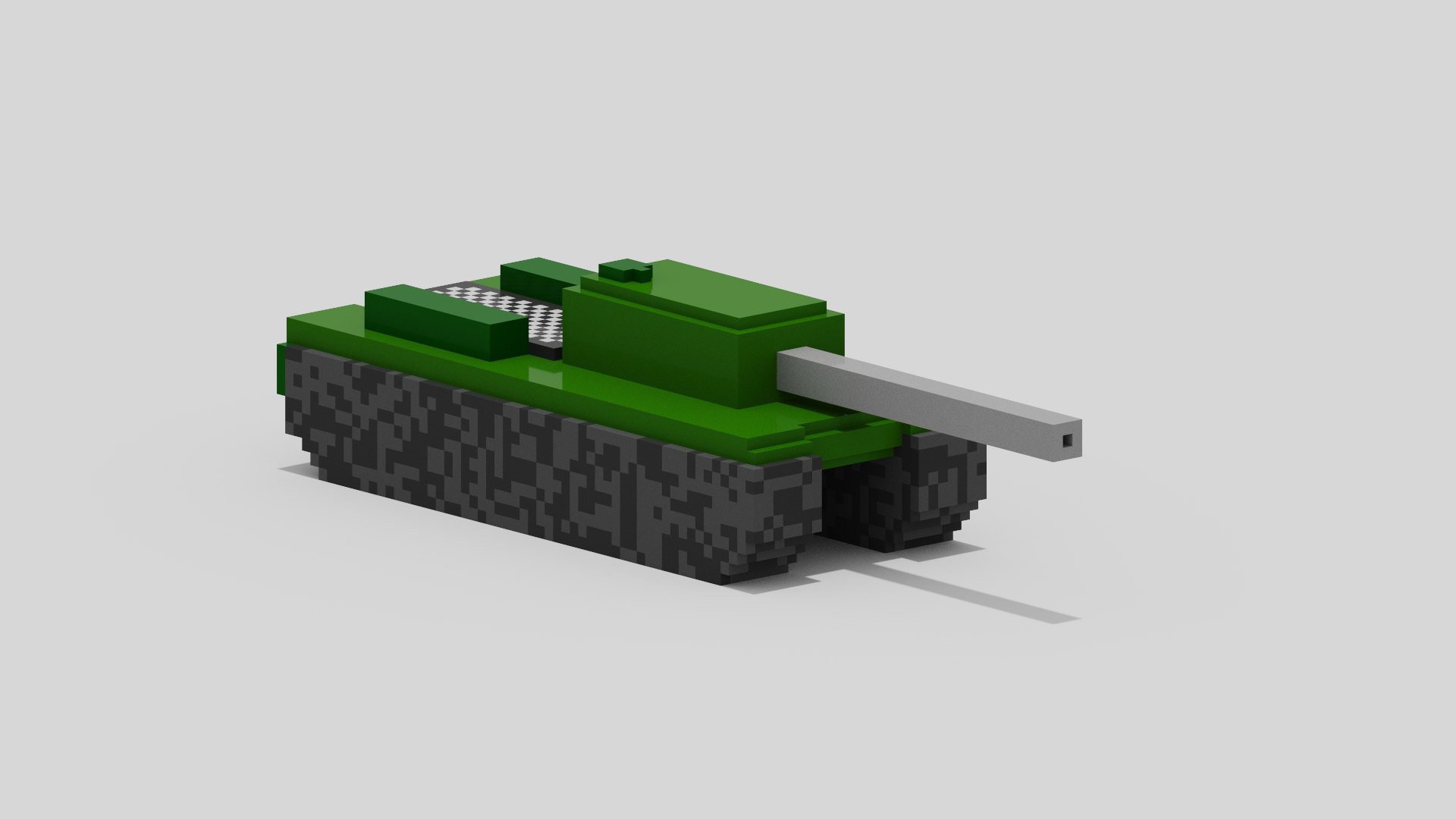 3D Voxel Tank - TurboSquid 2021057