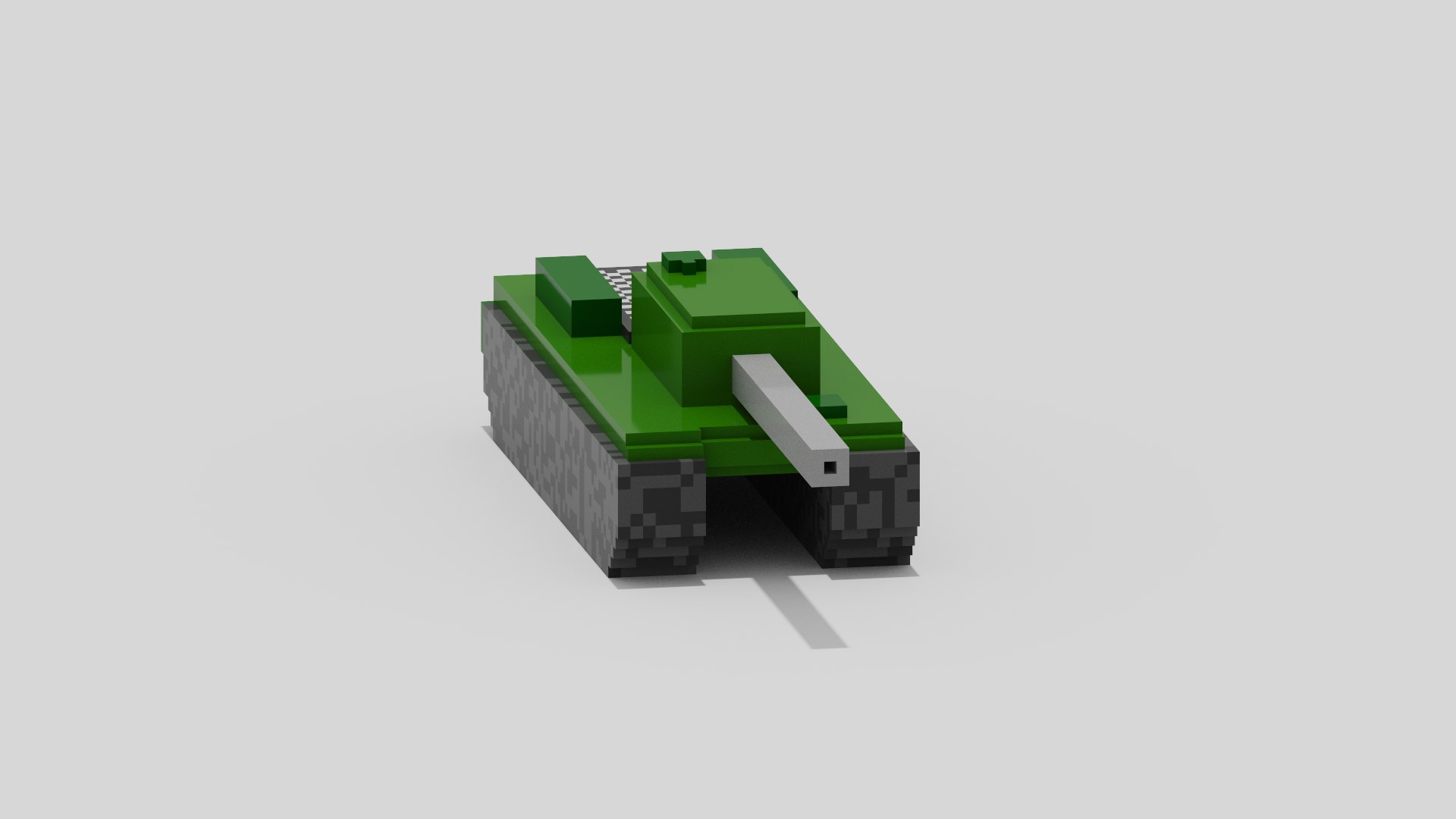 3D Voxel Tank - TurboSquid 2021057