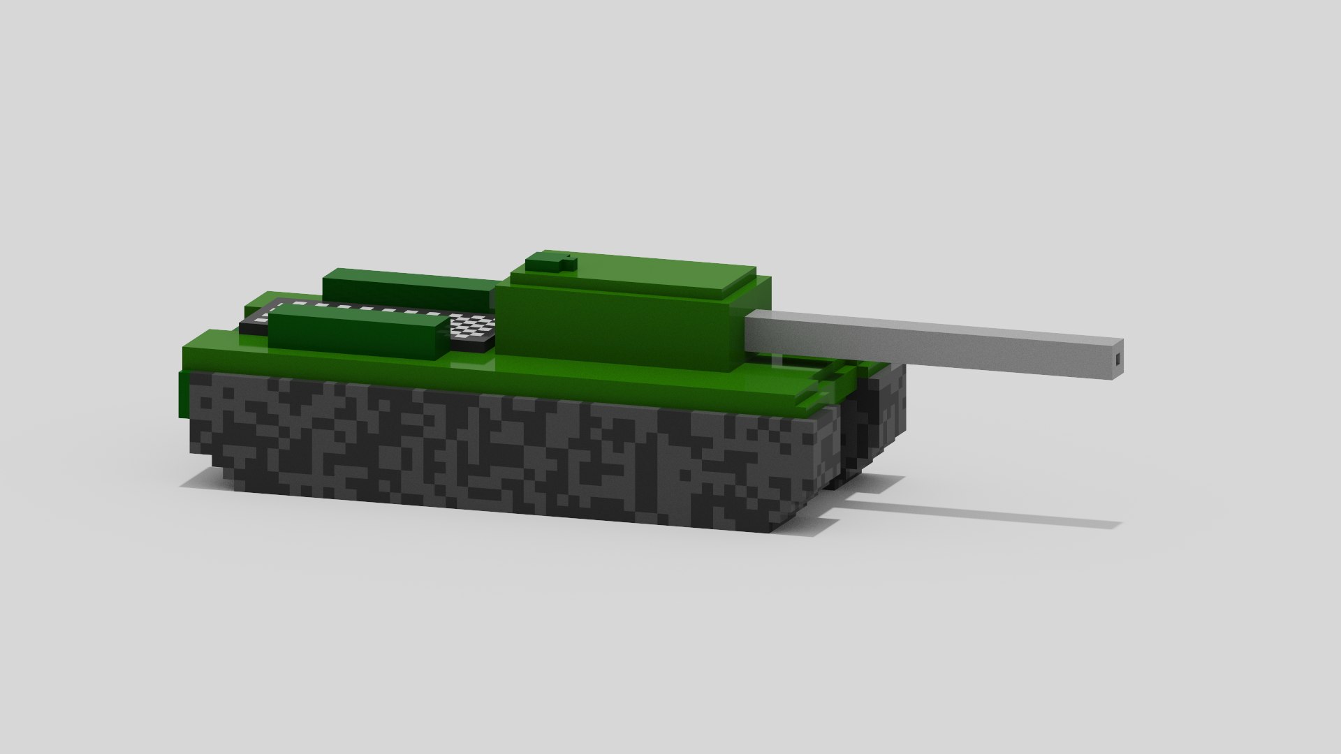 3D Voxel Tank - TurboSquid 2021057
