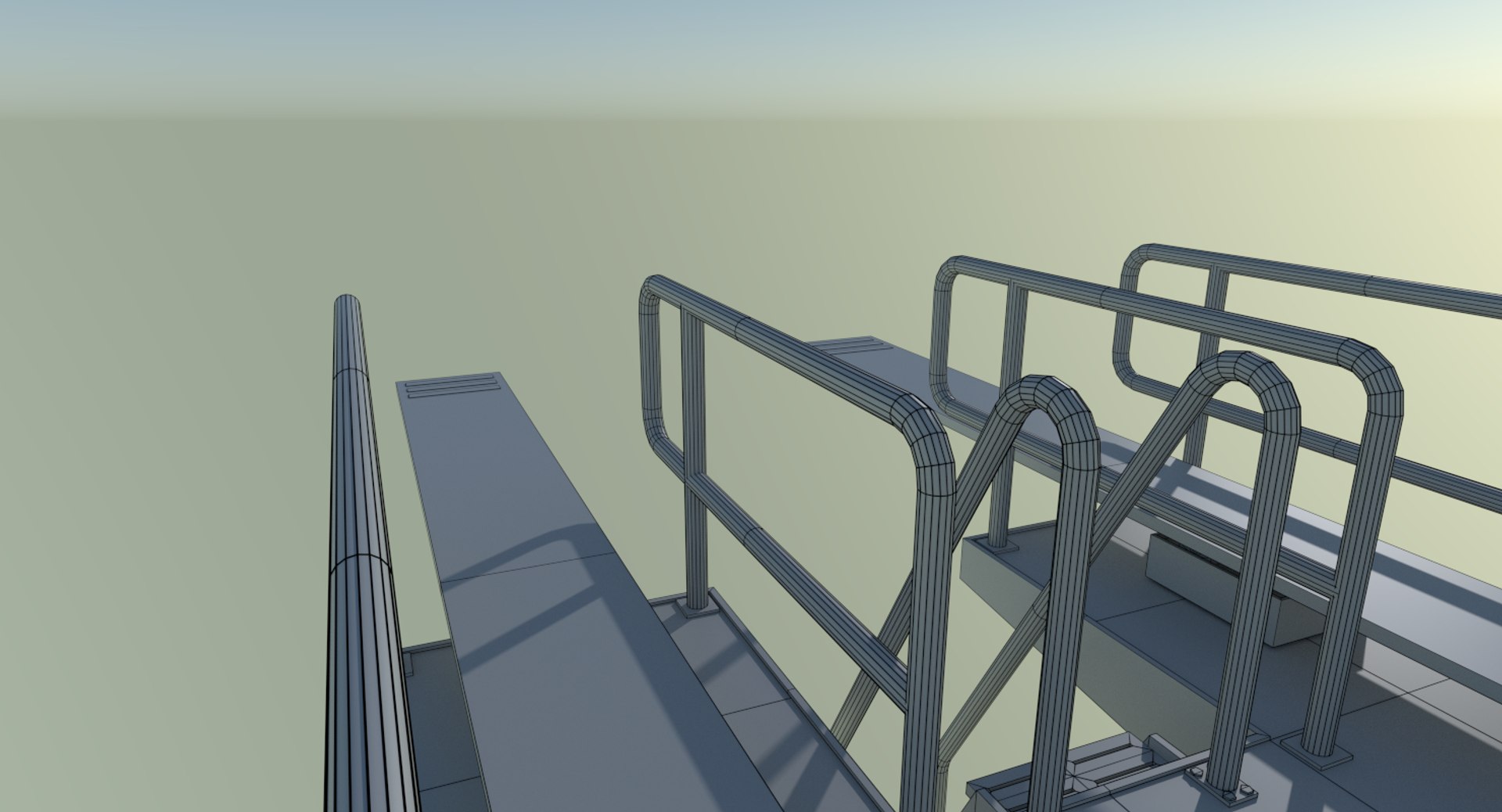 diving board 3d model