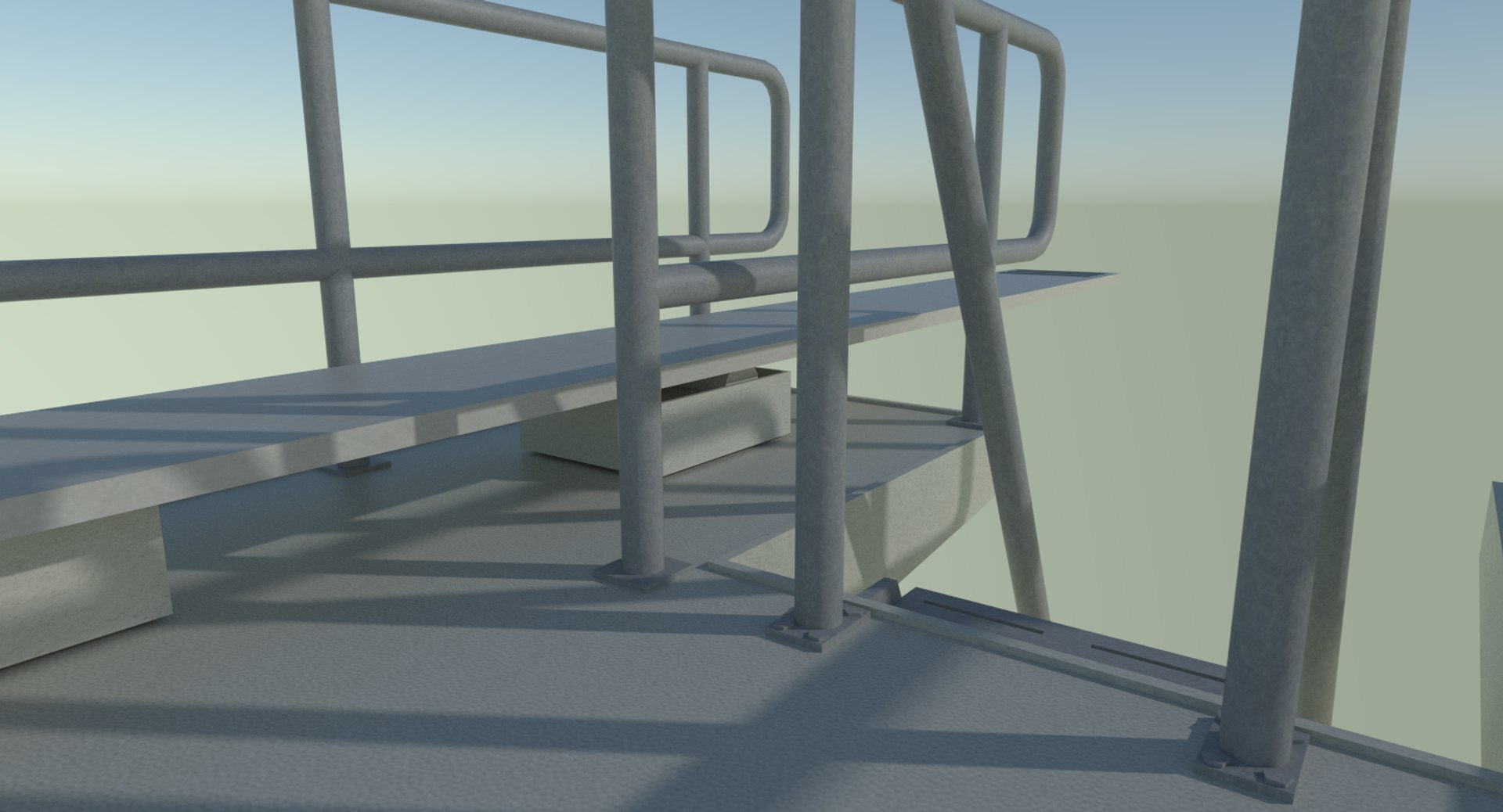 diving board 3d model