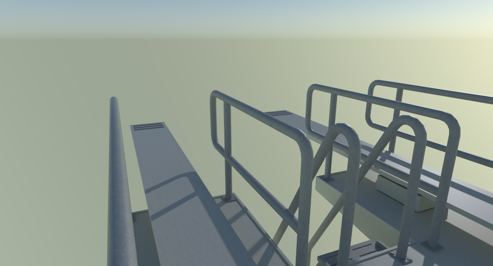 diving board 3d model