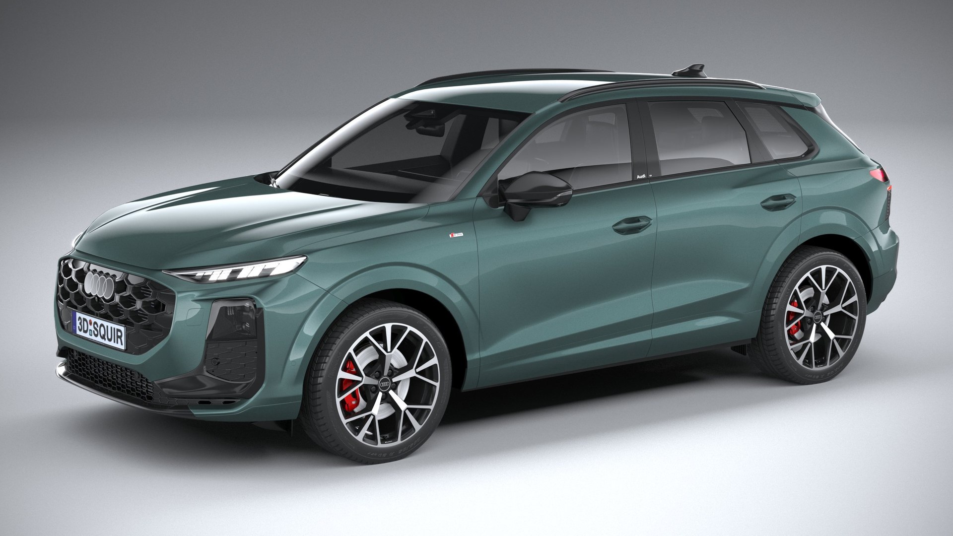 3D Audi Q3 S-Line 2026 - TurboSquid 2441221