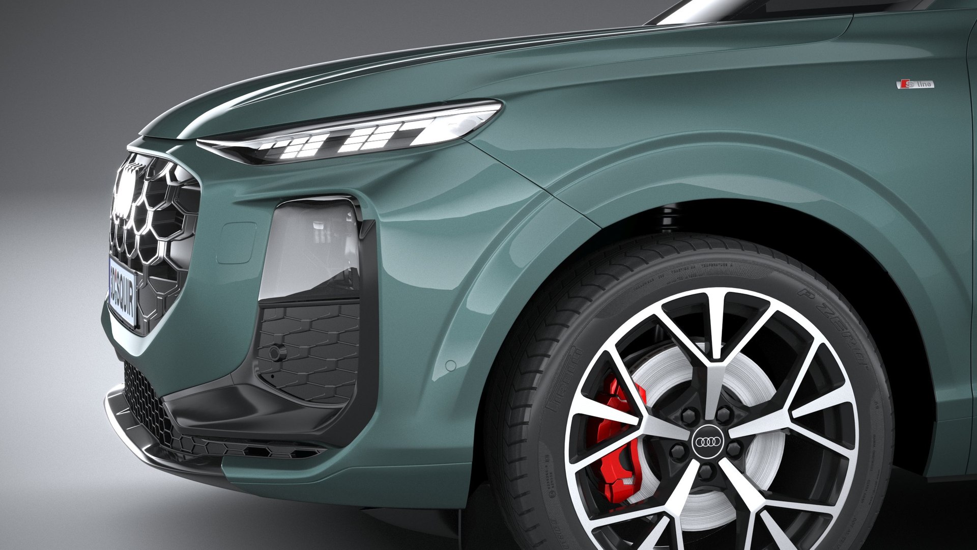 3D Audi Q3 S-Line 2026 - TurboSquid 2441221