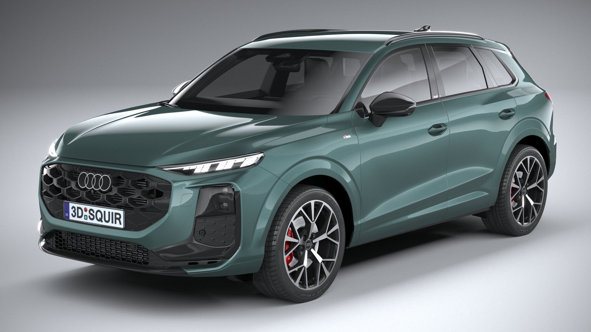 3D Audi Q3 S-Line 2026 - TurboSquid 2441221