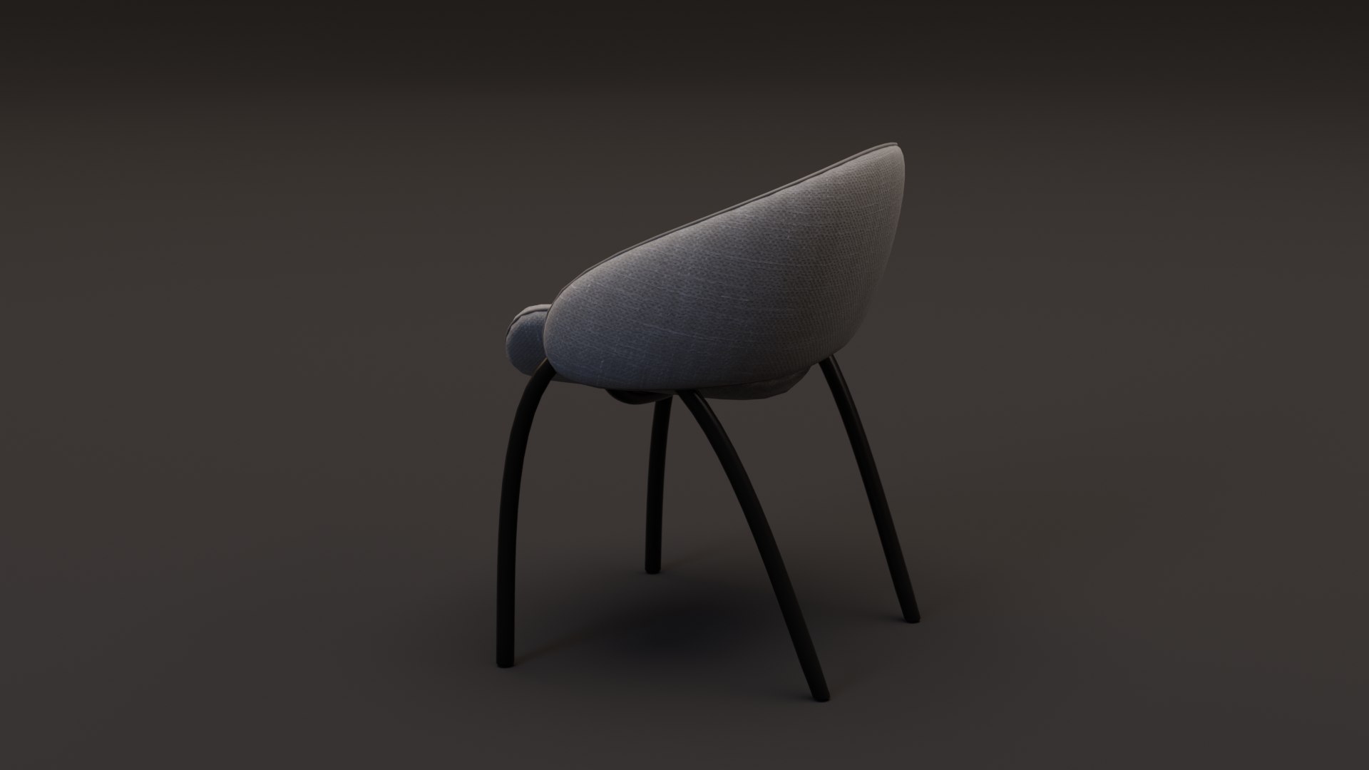 3D Model Round Chair - TurboSquid 2309273