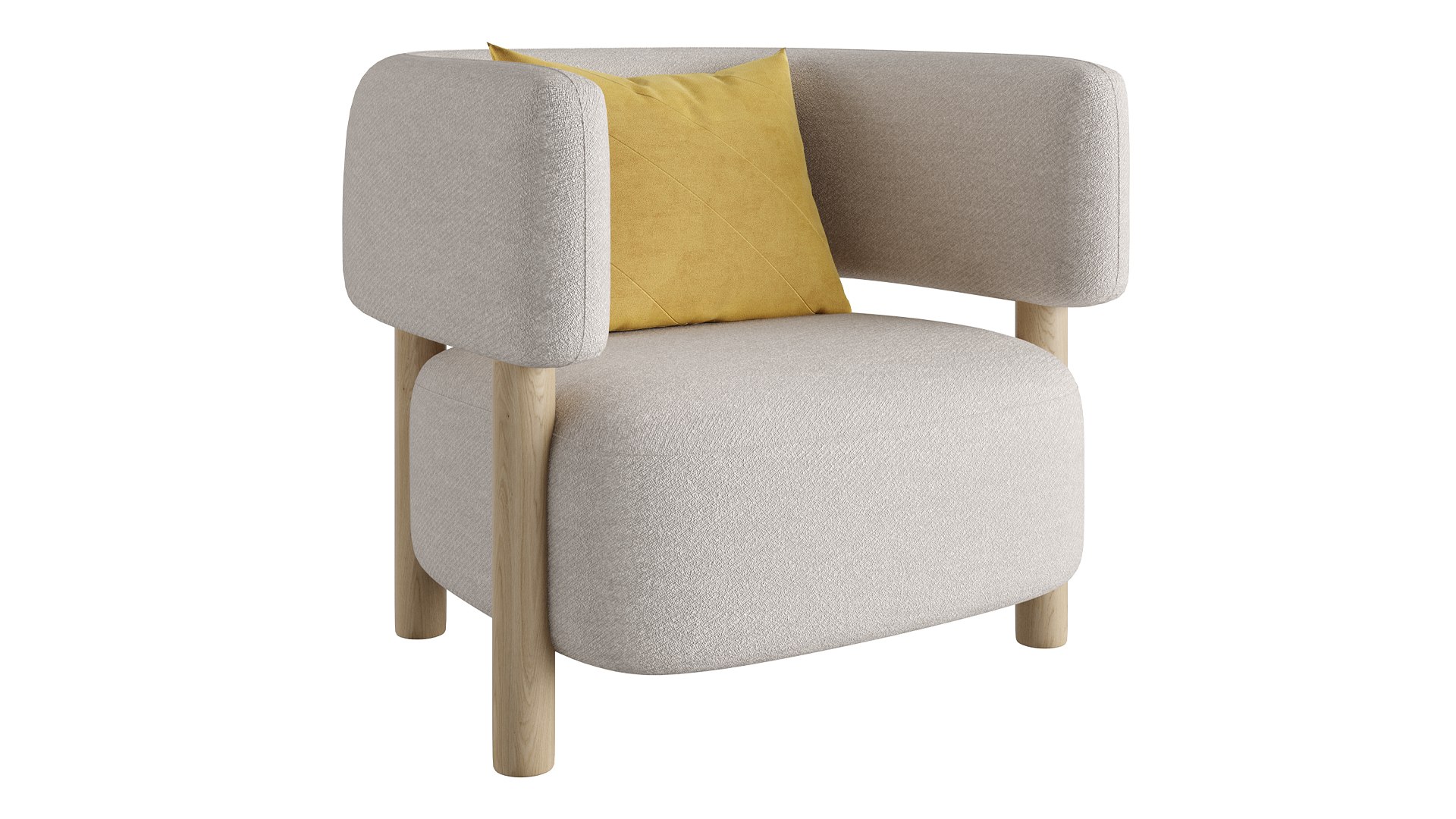 N-S03 Lounge Chair By Karimoku 3D Model - TurboSquid 2124061