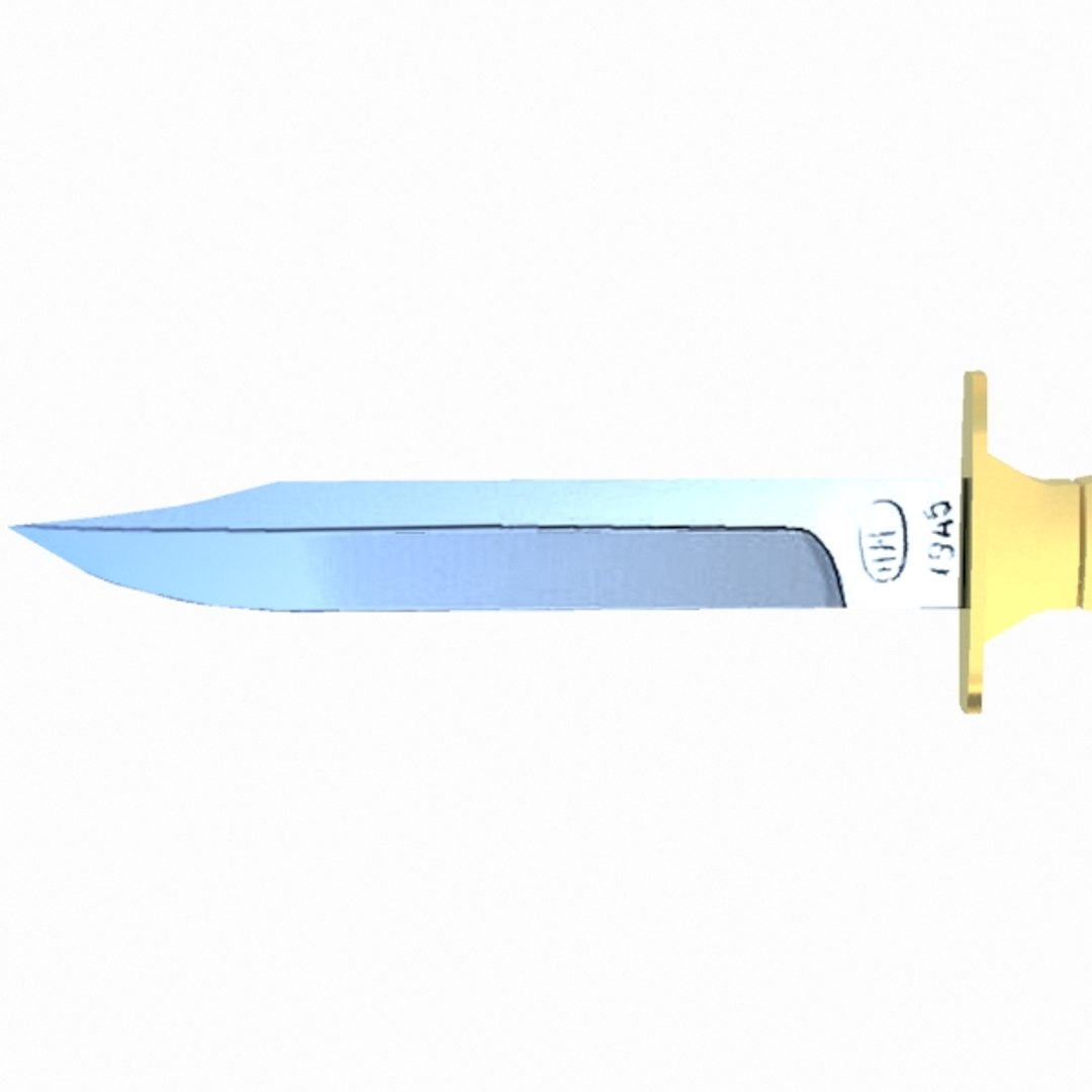 3d Model Sharp Knife