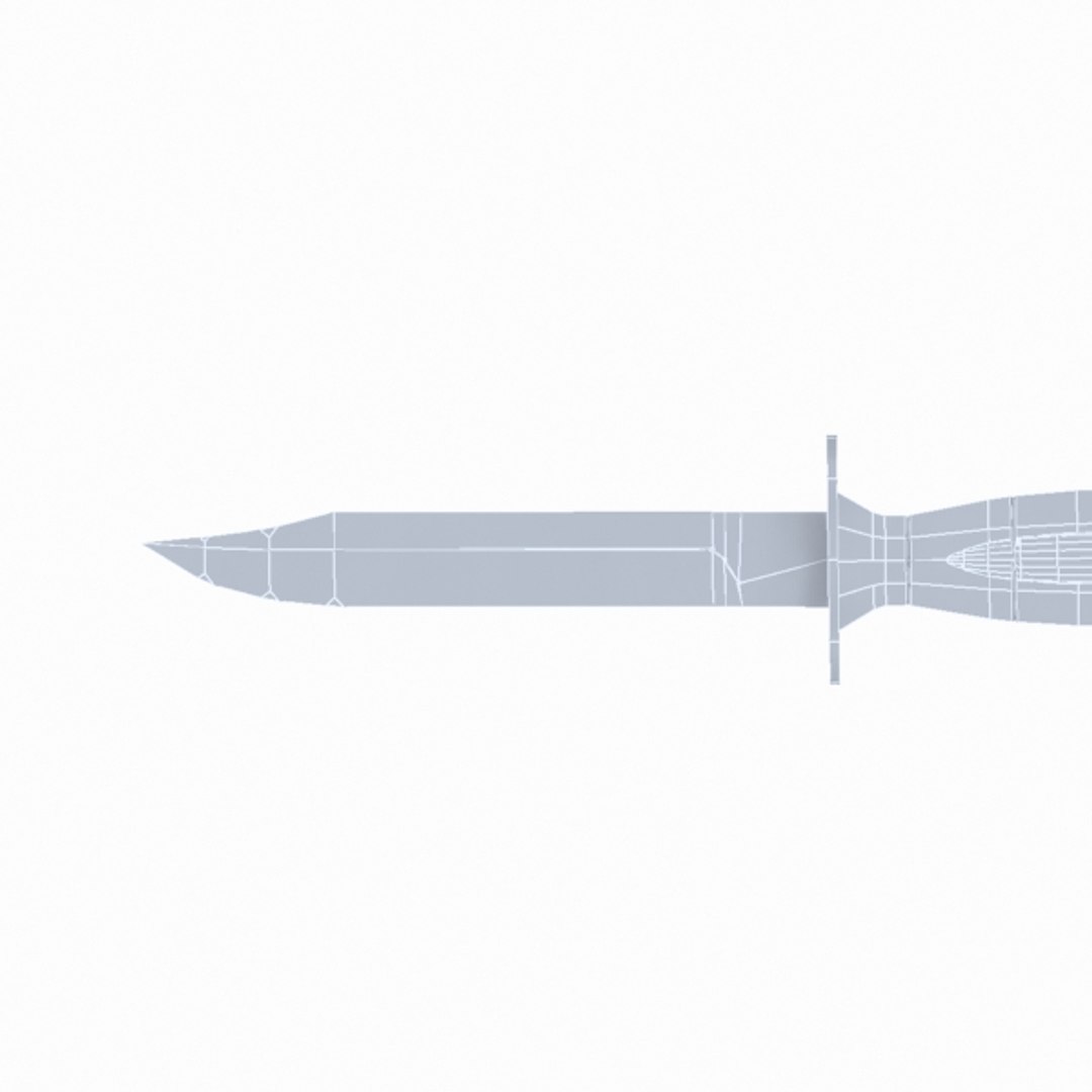 3d Model Sharp Knife