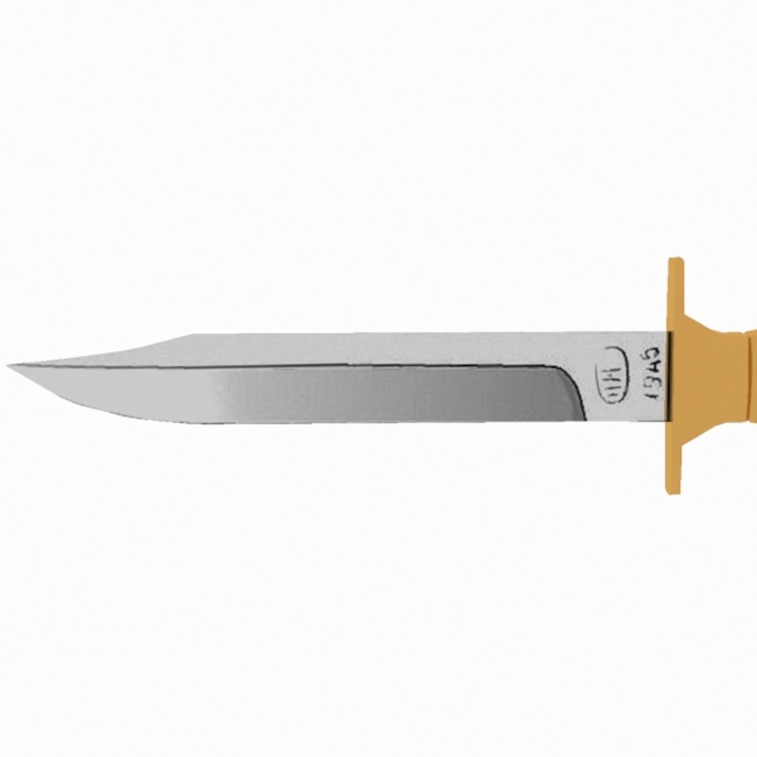 3d Model Sharp Knife