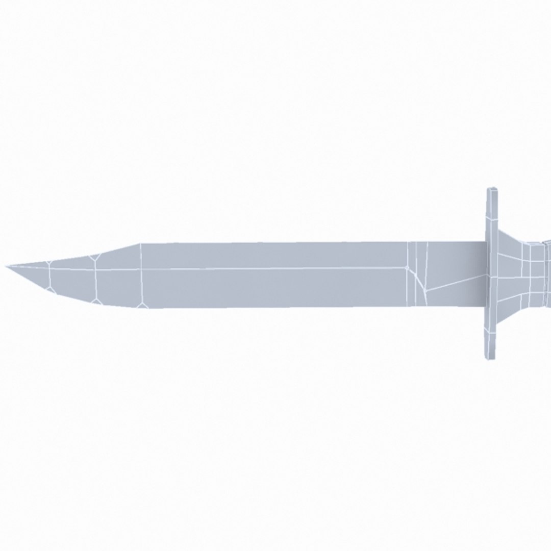 3d Model Sharp Knife