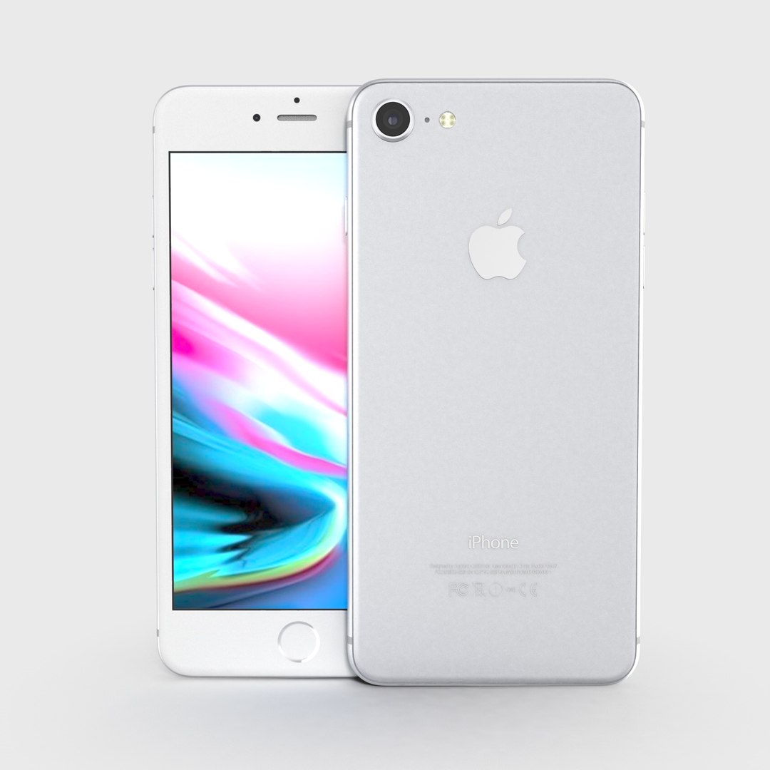 3D model apple iphone 8 colors - TurboSquid 1204960