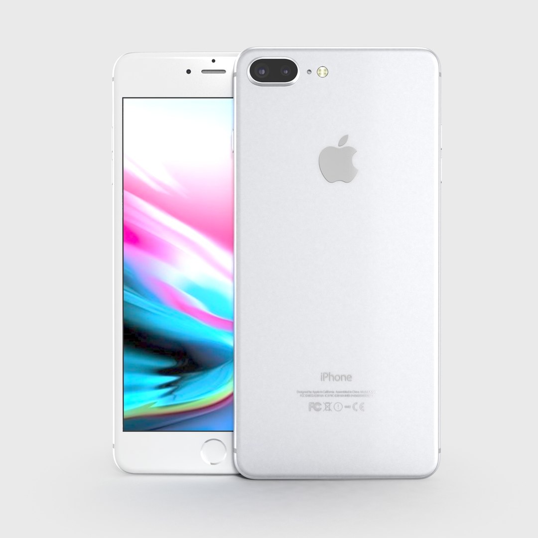 3D model apple iphone 8 colors - TurboSquid 1204960
