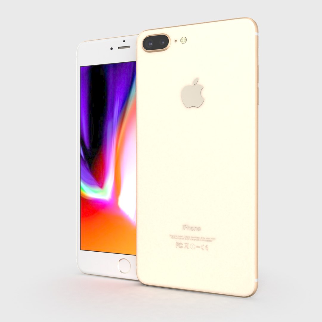 3D model apple iphone 8 colors - TurboSquid 1204960