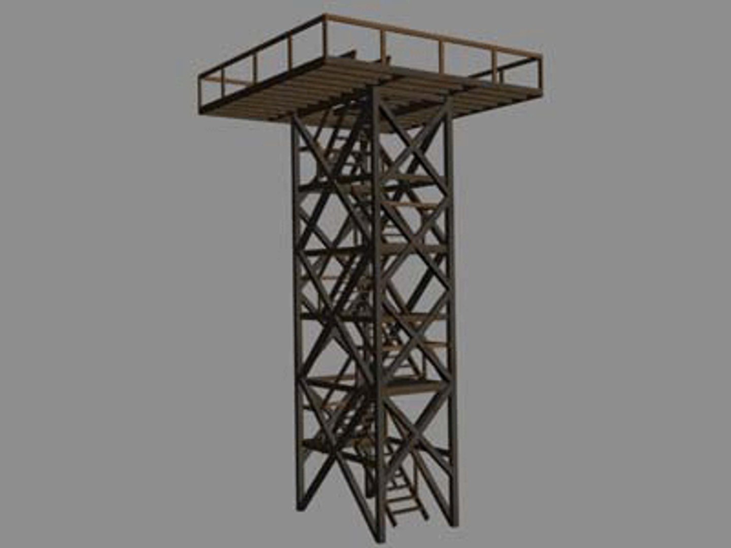 Tower Bf2 3d Model