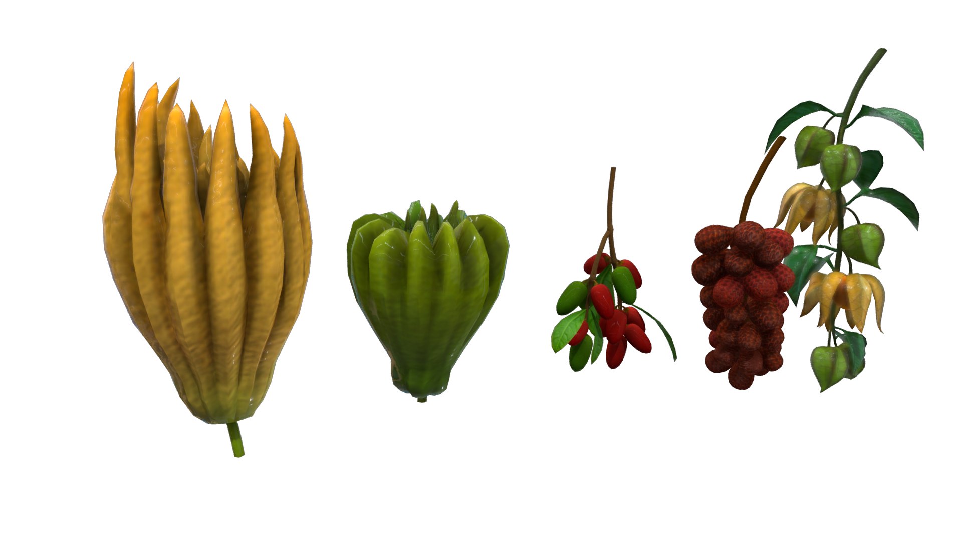 3D Model Collection Fruit Path1 - TurboSquid 2134506