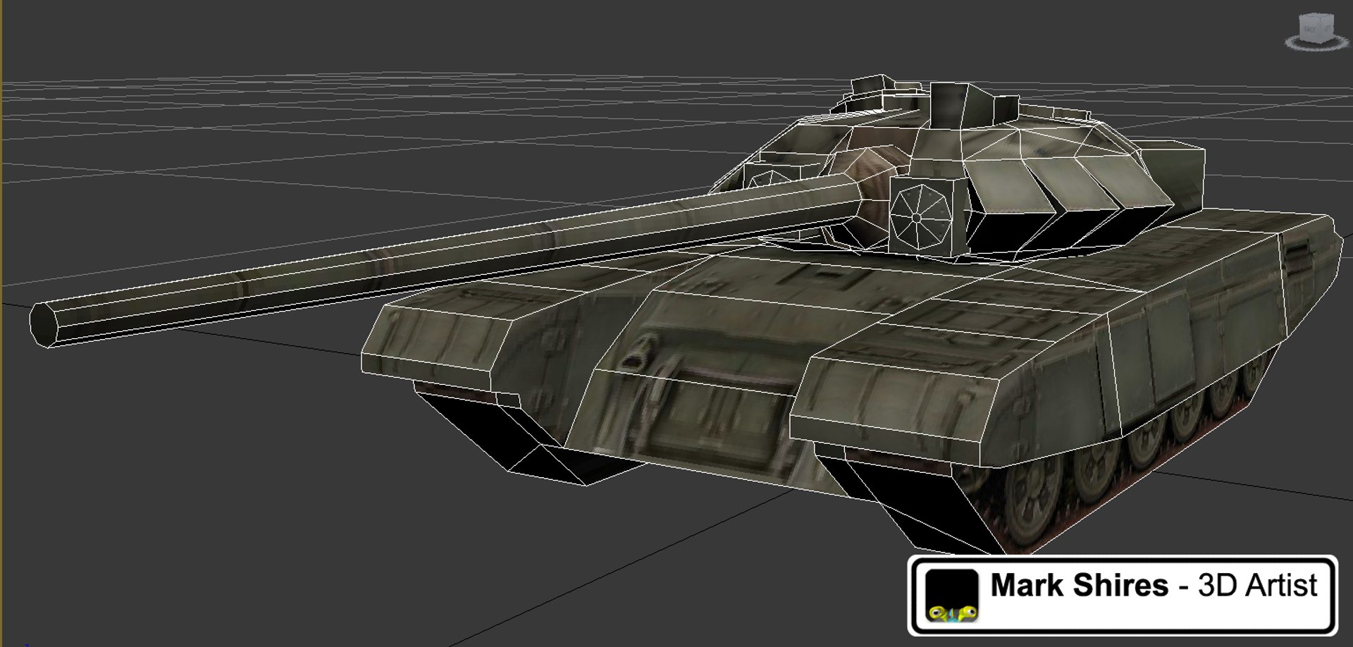 3d T-90 Tank