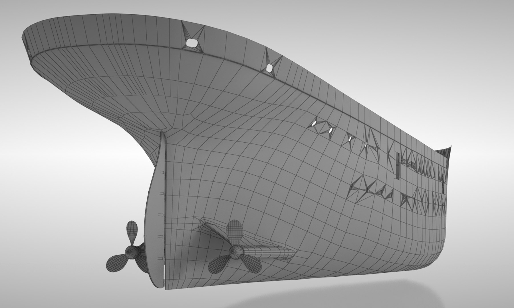 3d Passenger Hull