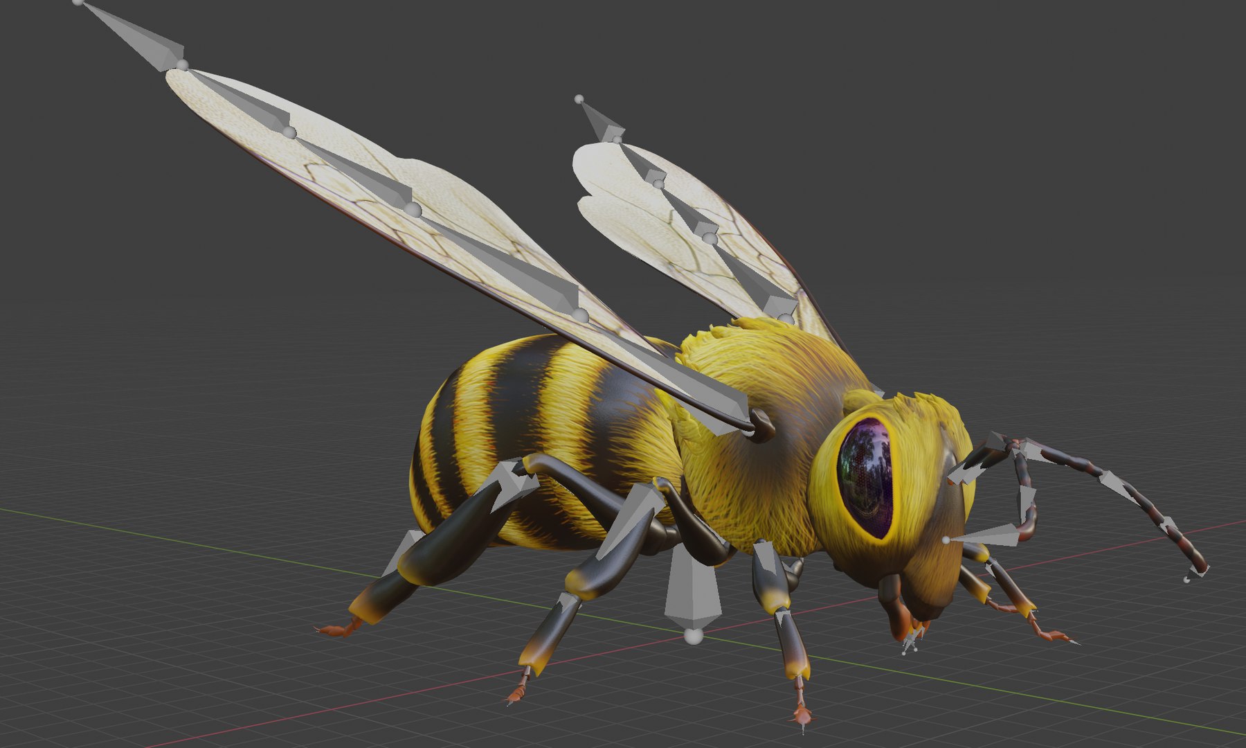 Bee Animal Insect 3D - TurboSquid 1685536