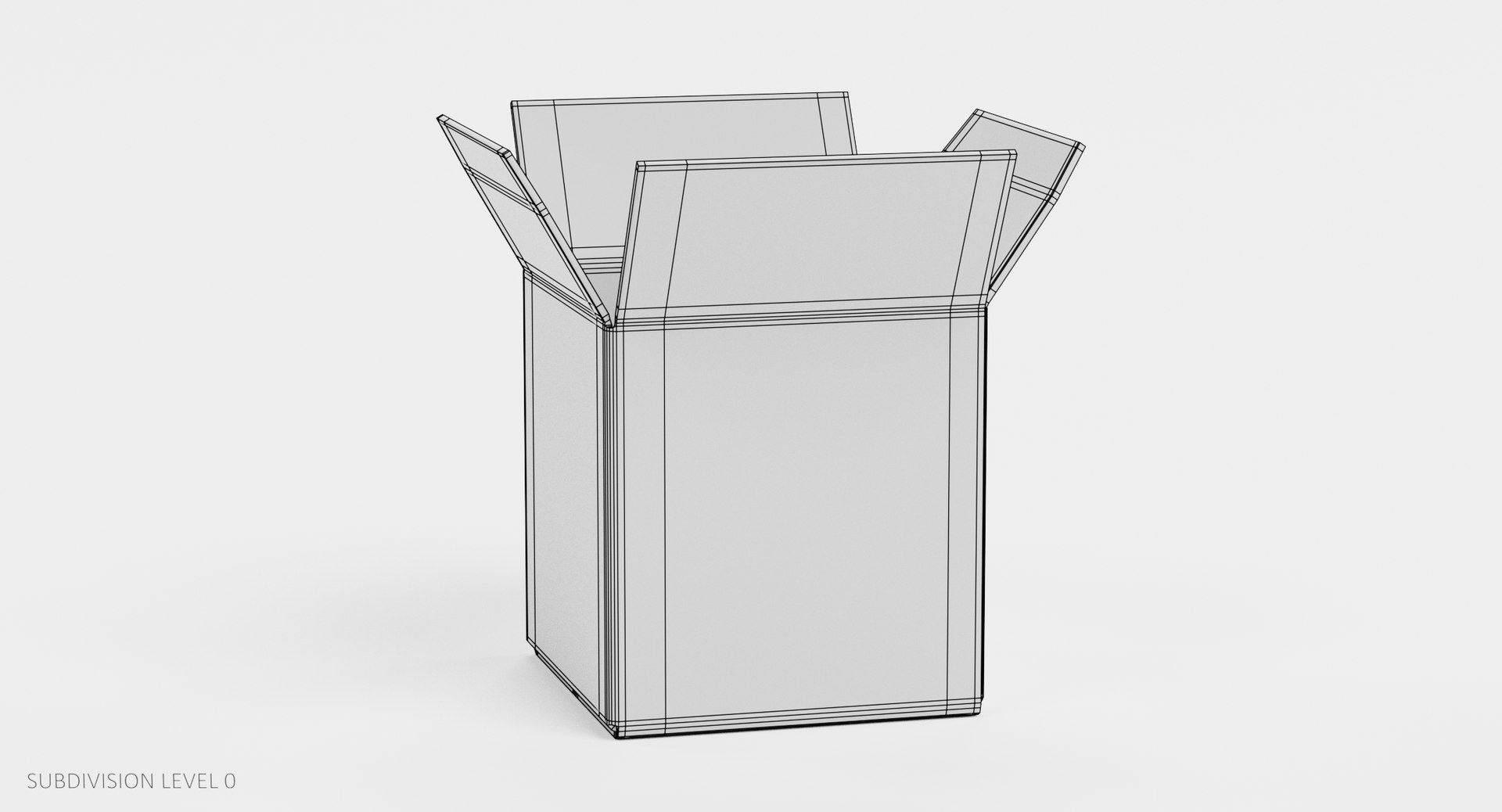 3D cardboard boxes model - TurboSquid 1241402