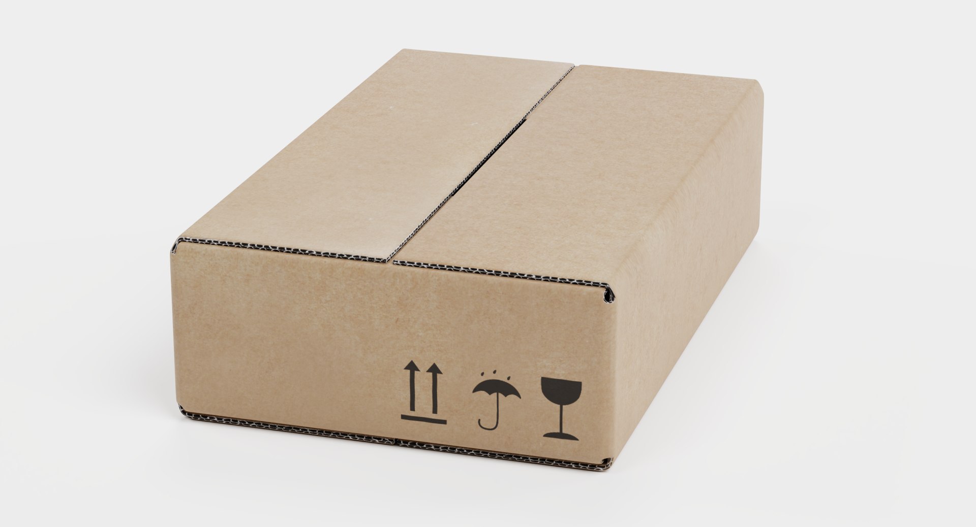 3D cardboard boxes model - TurboSquid 1241402