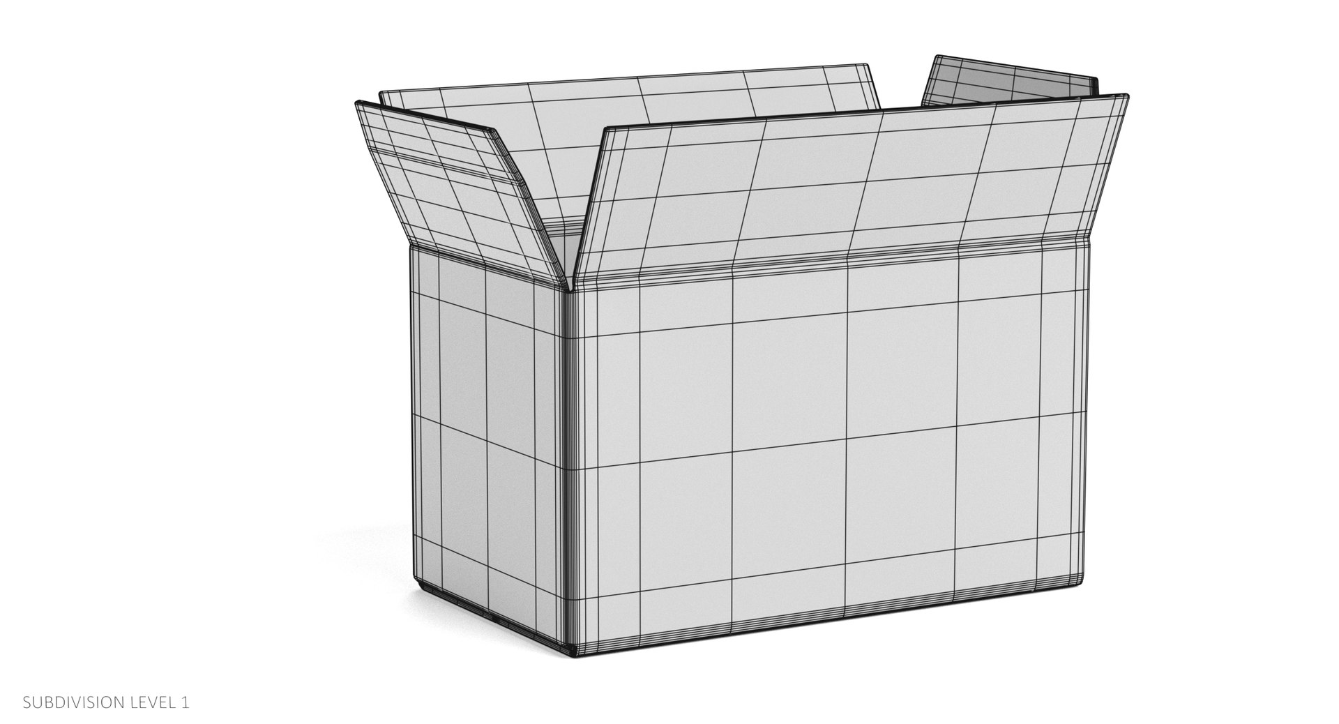 3D cardboard boxes model - TurboSquid 1241402