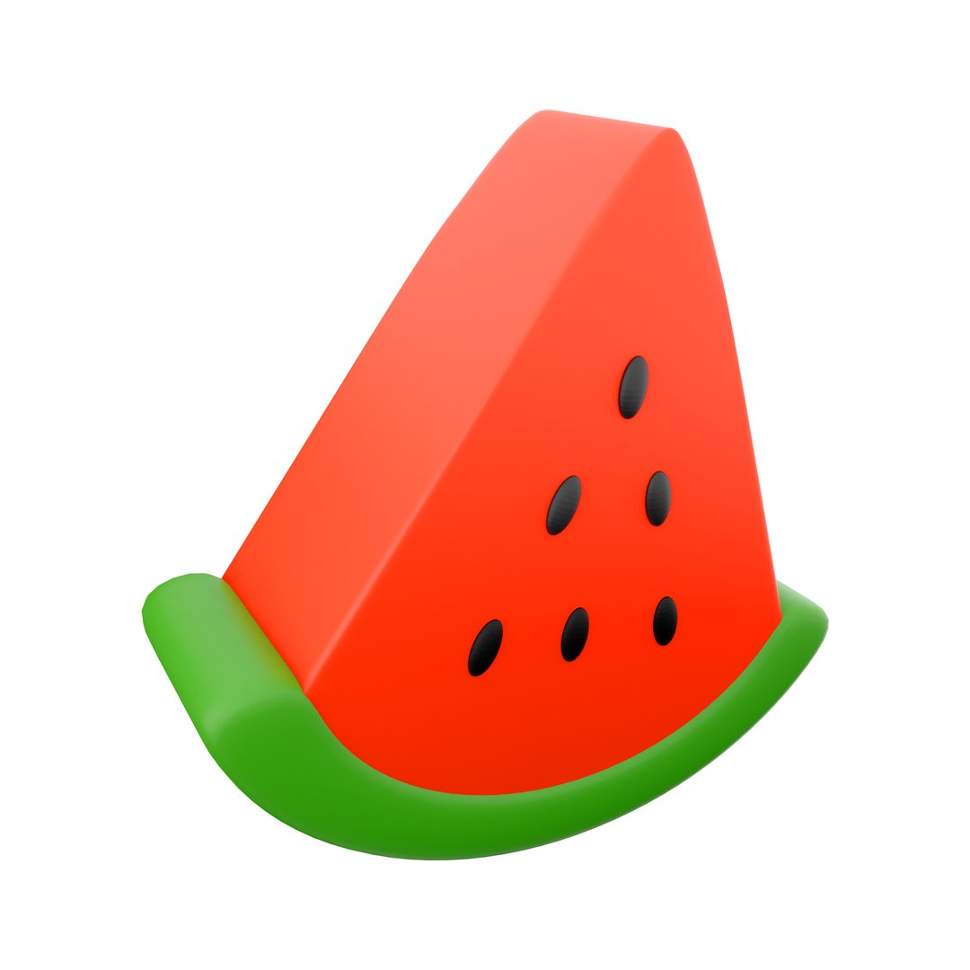 3D Watermelon Icon - TurboSquid 2066024